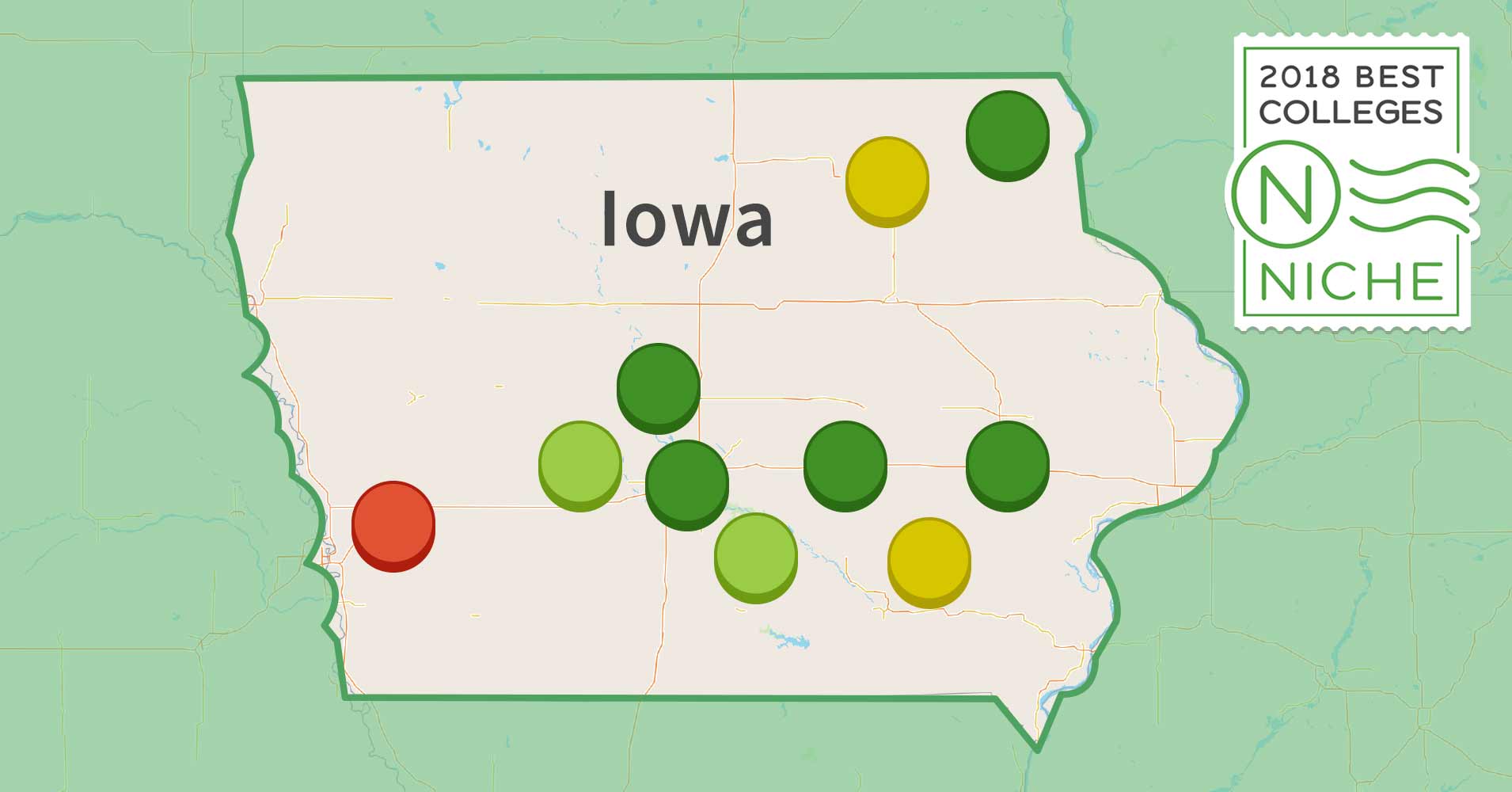 2018 Best College Locations in Iowa - Niche