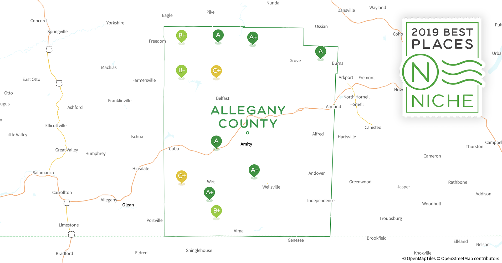 2019 Best Places to Live in Allegany County, NY - Niche