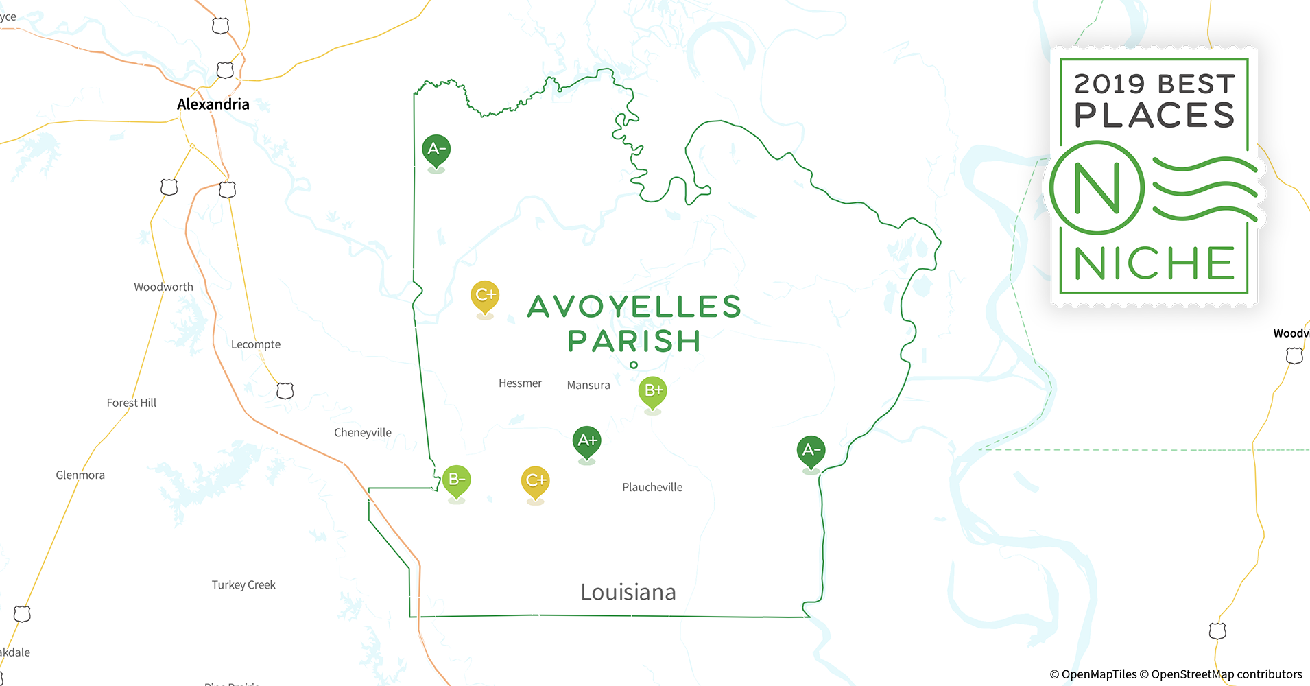 2019 Best Places to Live in Avoyelles Parish, LA - Niche