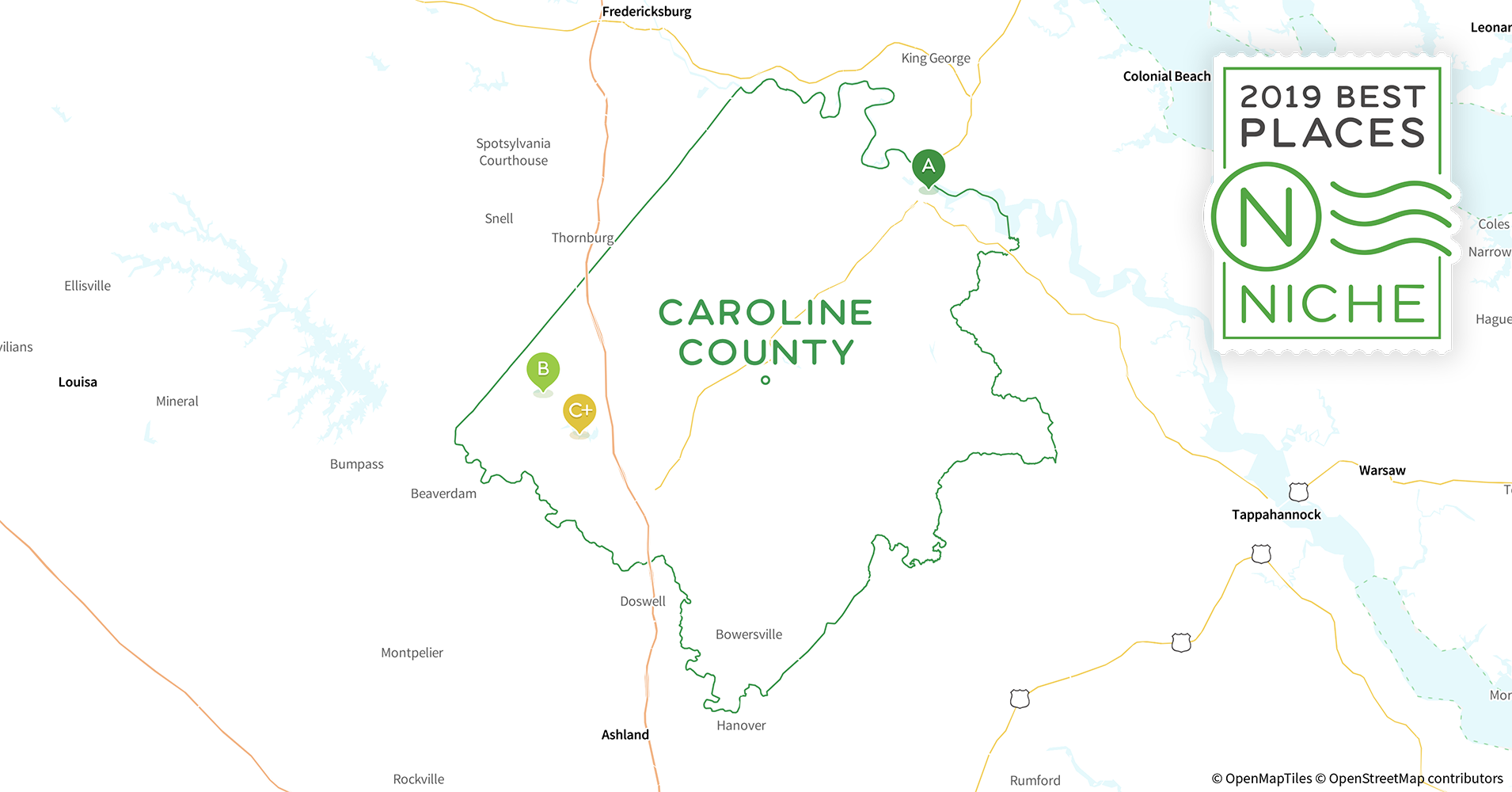 2019 Safe Places to Live in Caroline County, VA - Niche