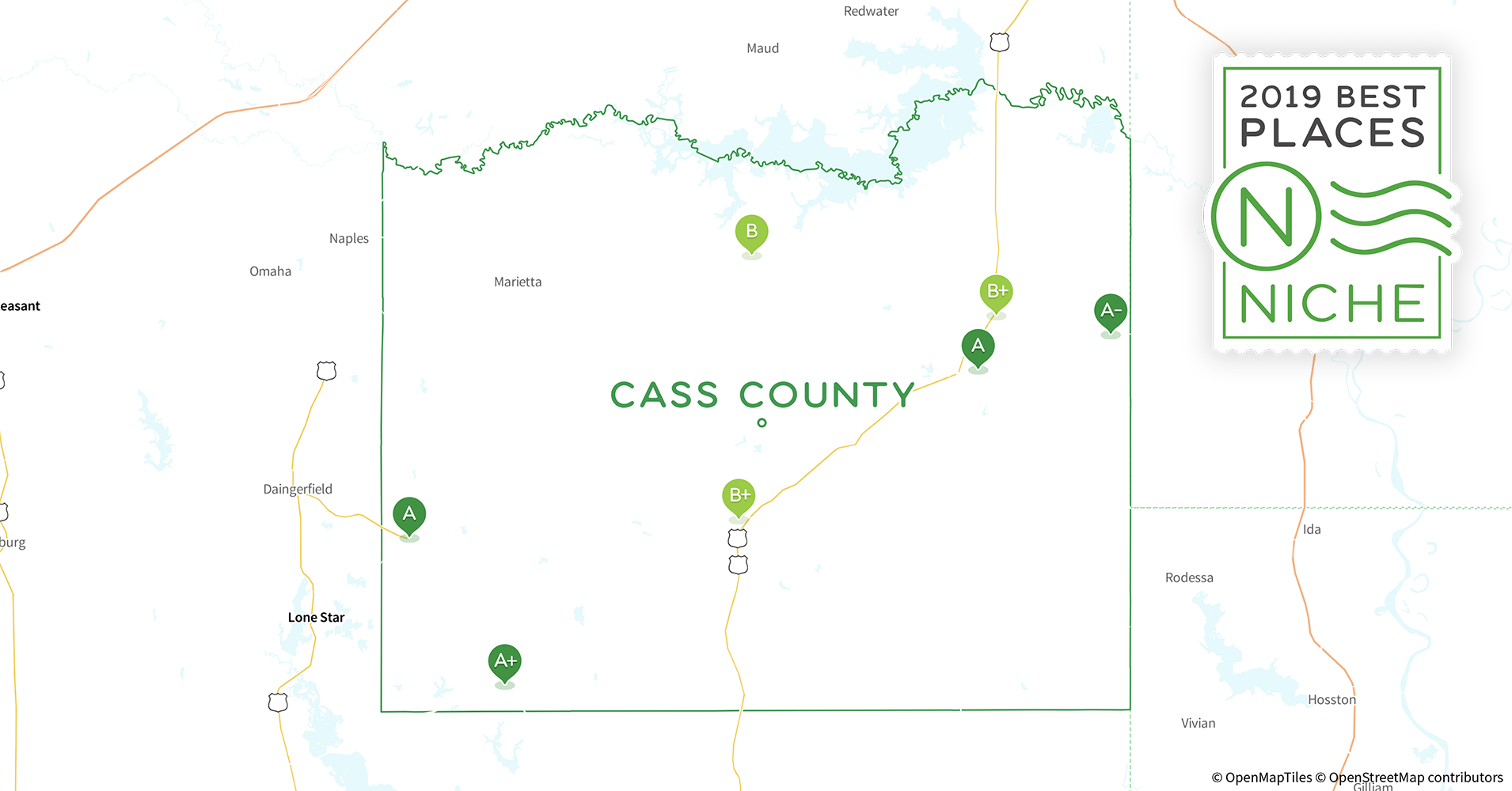 2019 Best Places to Live in Cass County, TX - Niche