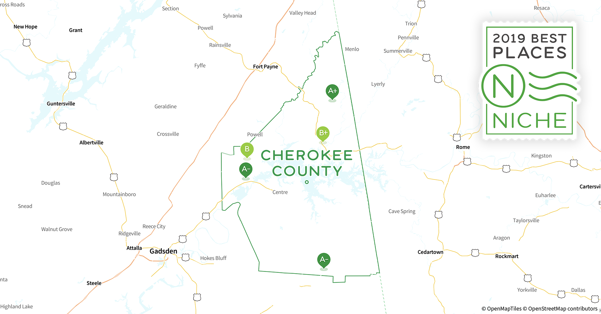 2019 Best Places to Live in Cherokee County, AL - Niche