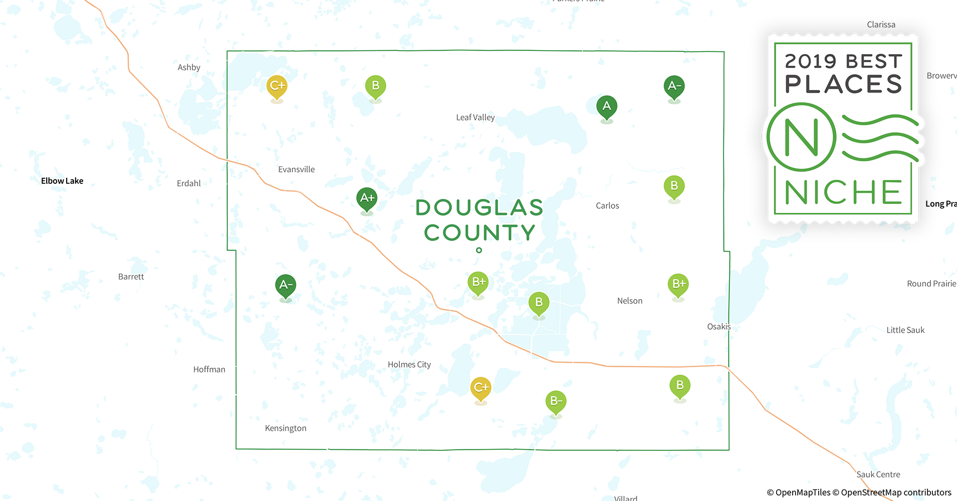2019 Best Places to Live in Douglas County, MN - Niche