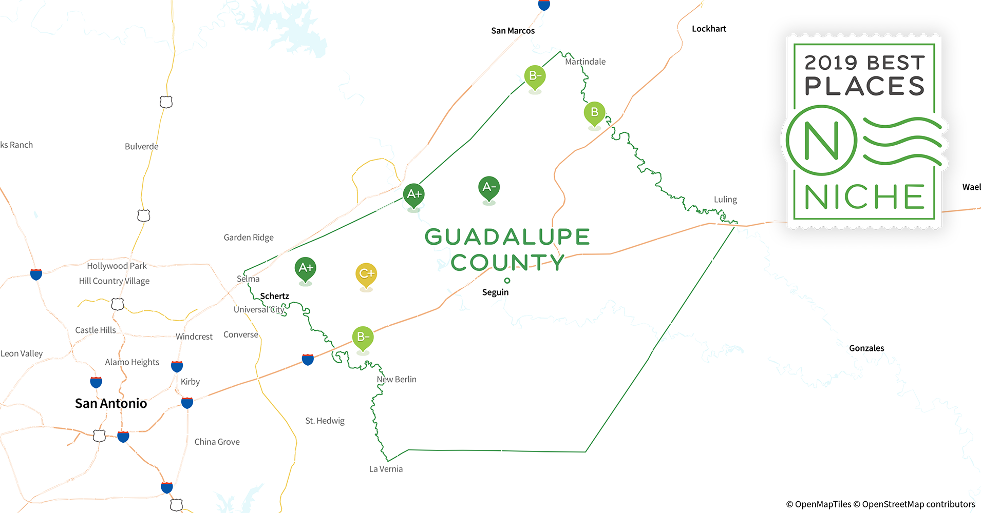 2019 Best Places to Live in Guadalupe County, TX - Niche