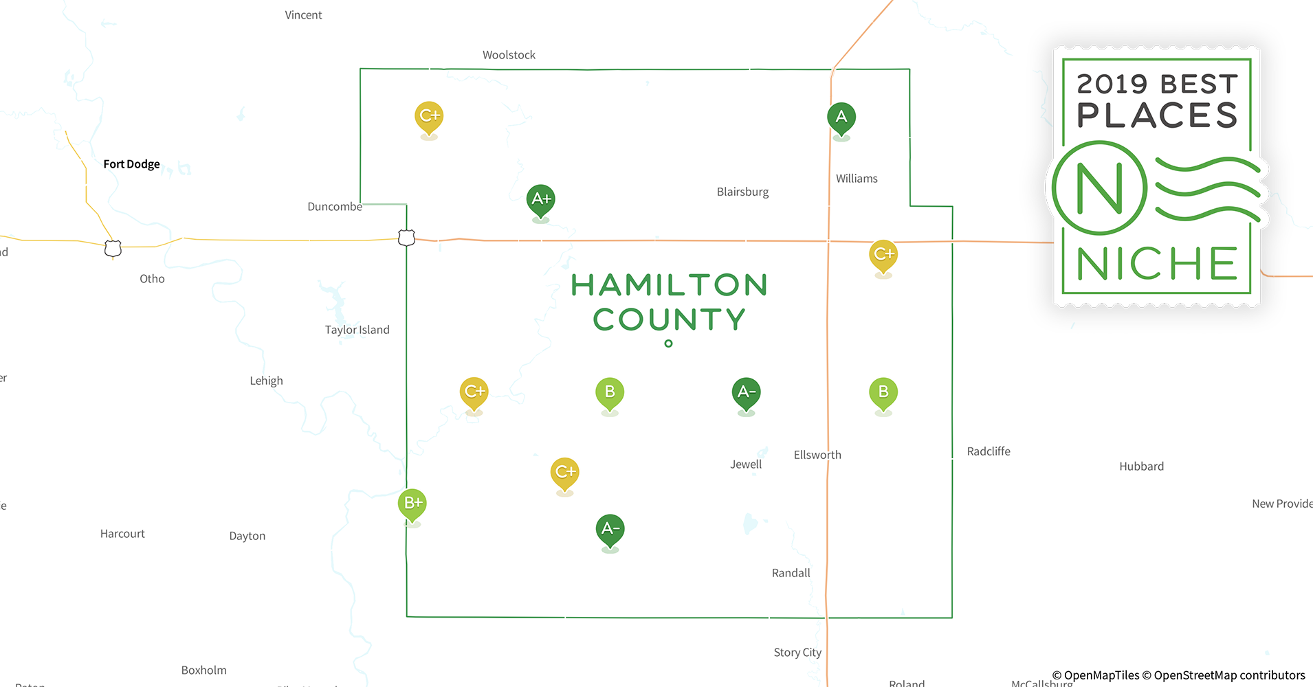 2019 Best Places to Live in Hamilton County, IA - Niche