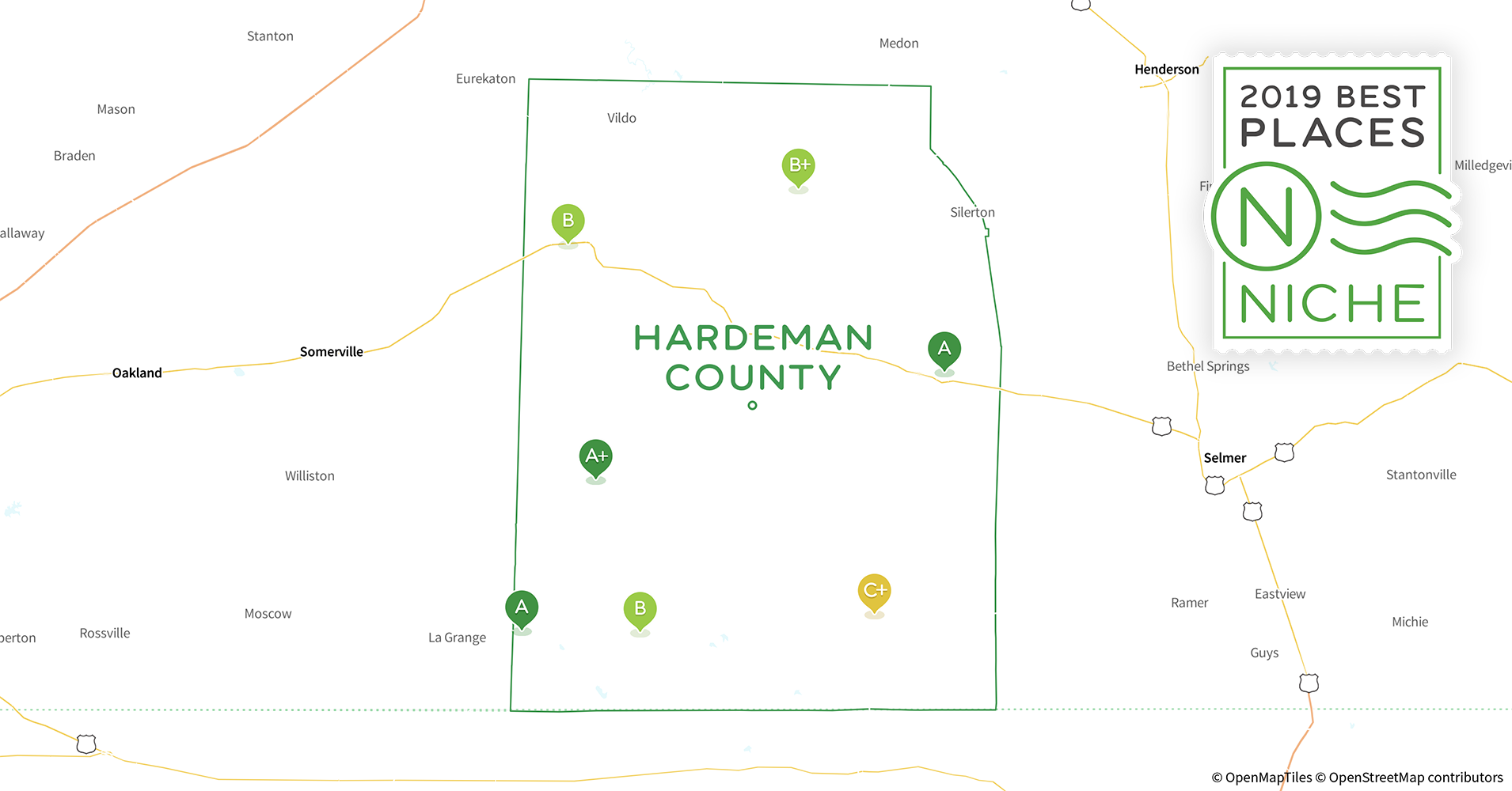 2019 Best Places to Live in Hardeman County, TN - Niche
