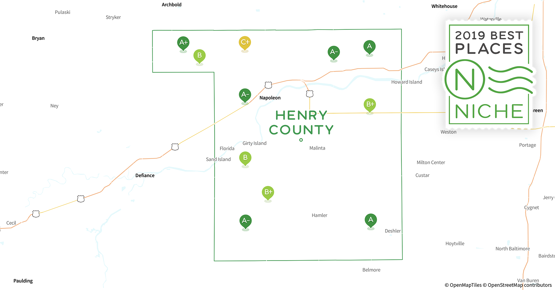 Henry County ZIP Codes with the Best Public Schools - Niche