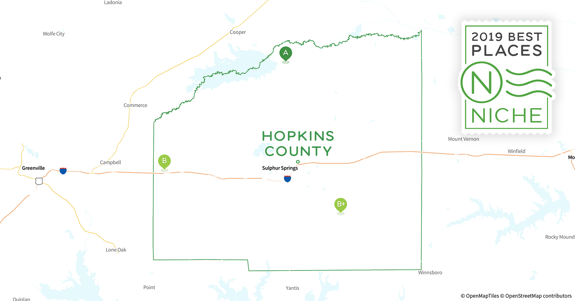 2019 Best Places to Live in Hopkins County, TX - Niche