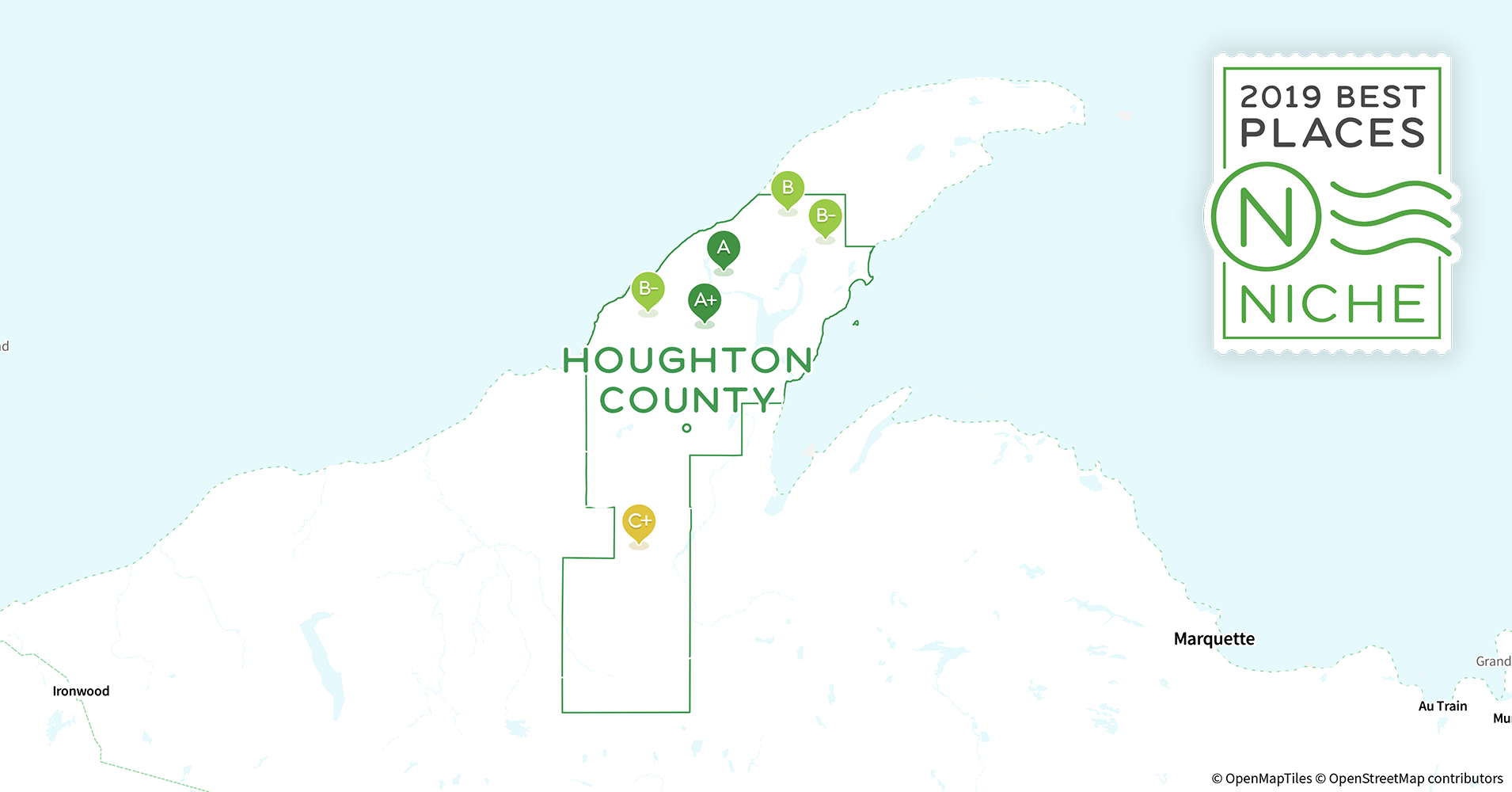 2019 Best Places to Live in Houghton County, MI - Niche