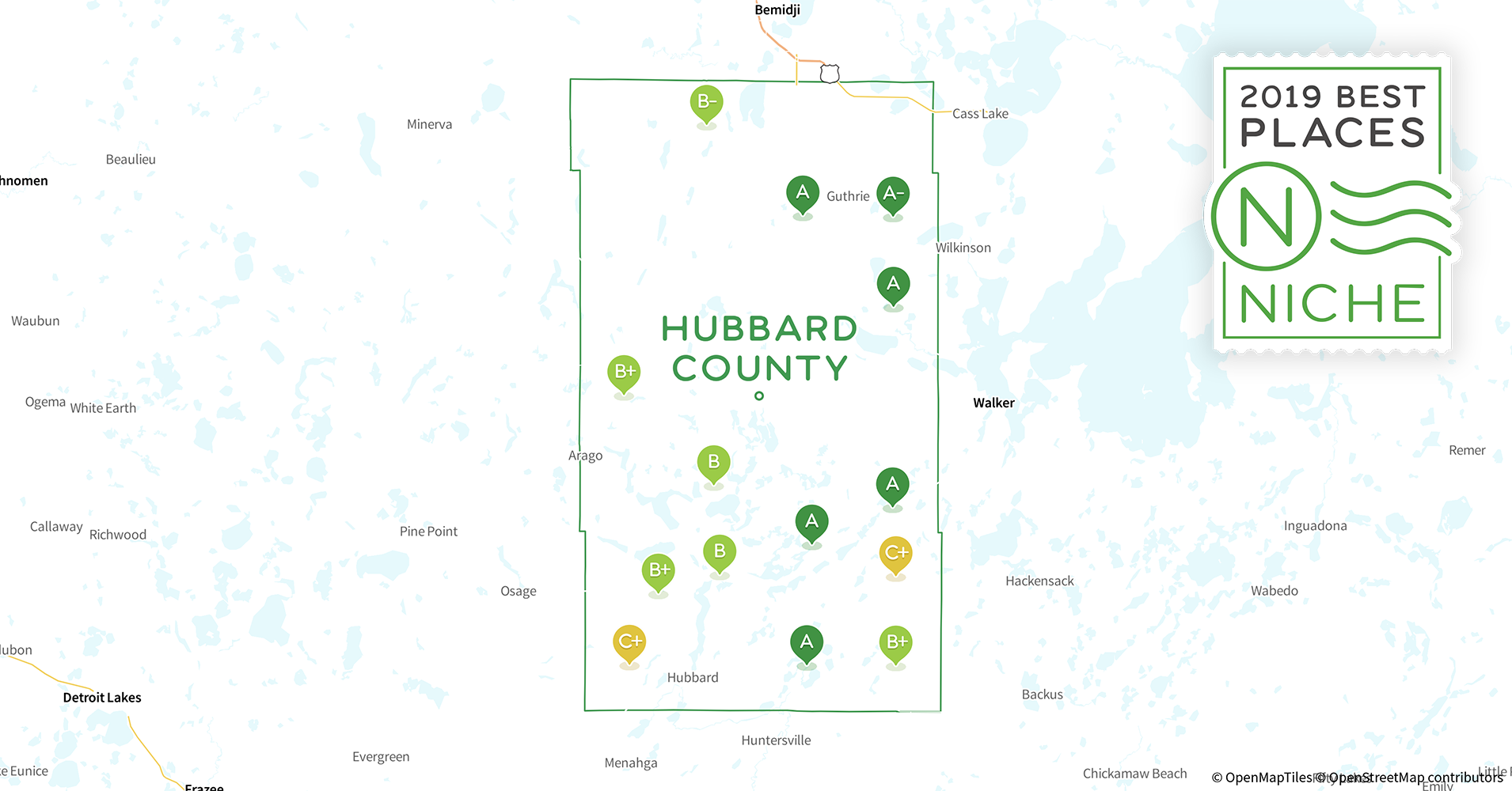 2019 Most Diverse Places to Live in Hubbard County, MN - Niche