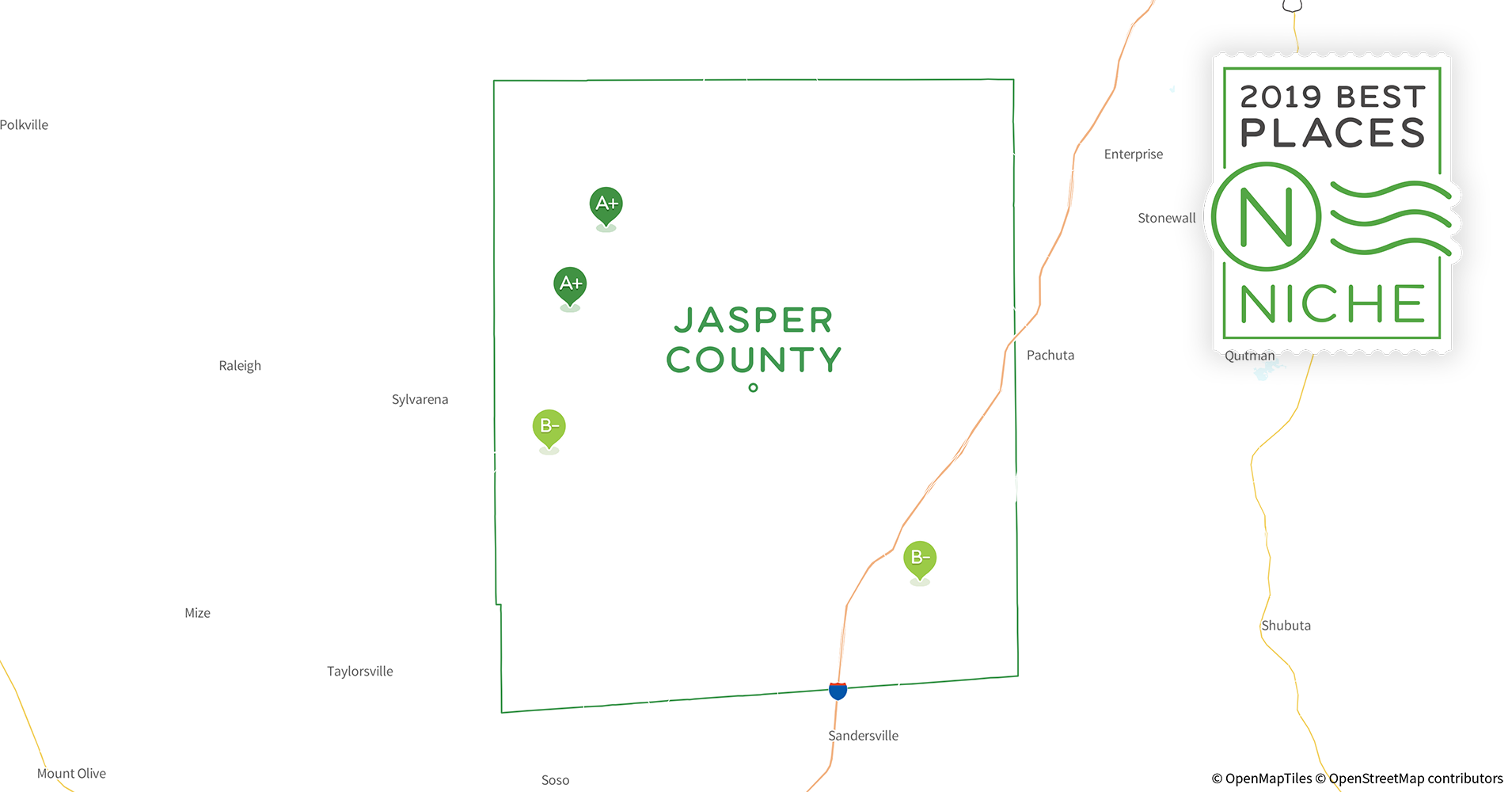 2019 Best Places to Live in Jasper County, MS - Niche