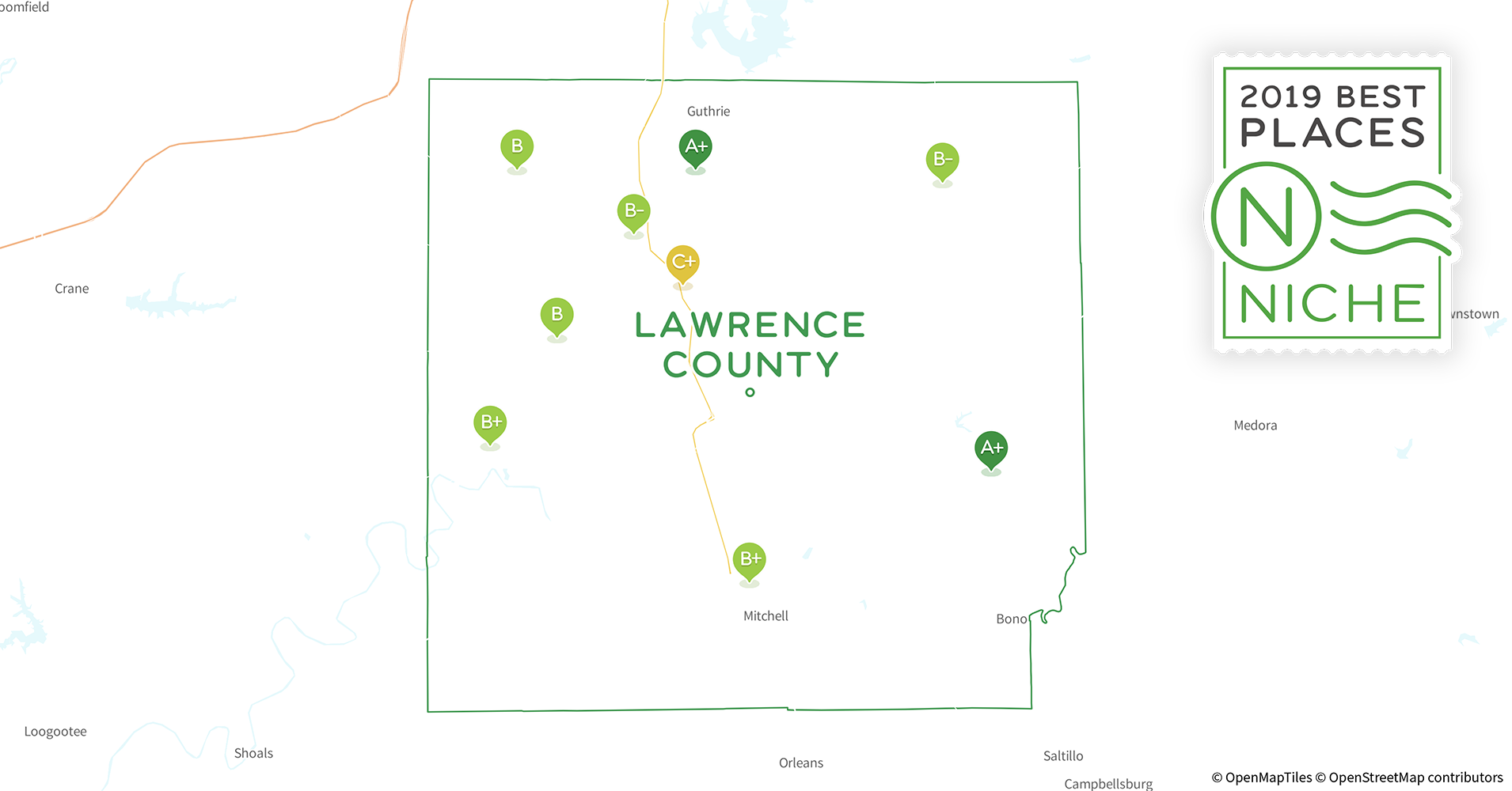2019 Best Places to Live in Lawrence County, IN - Niche