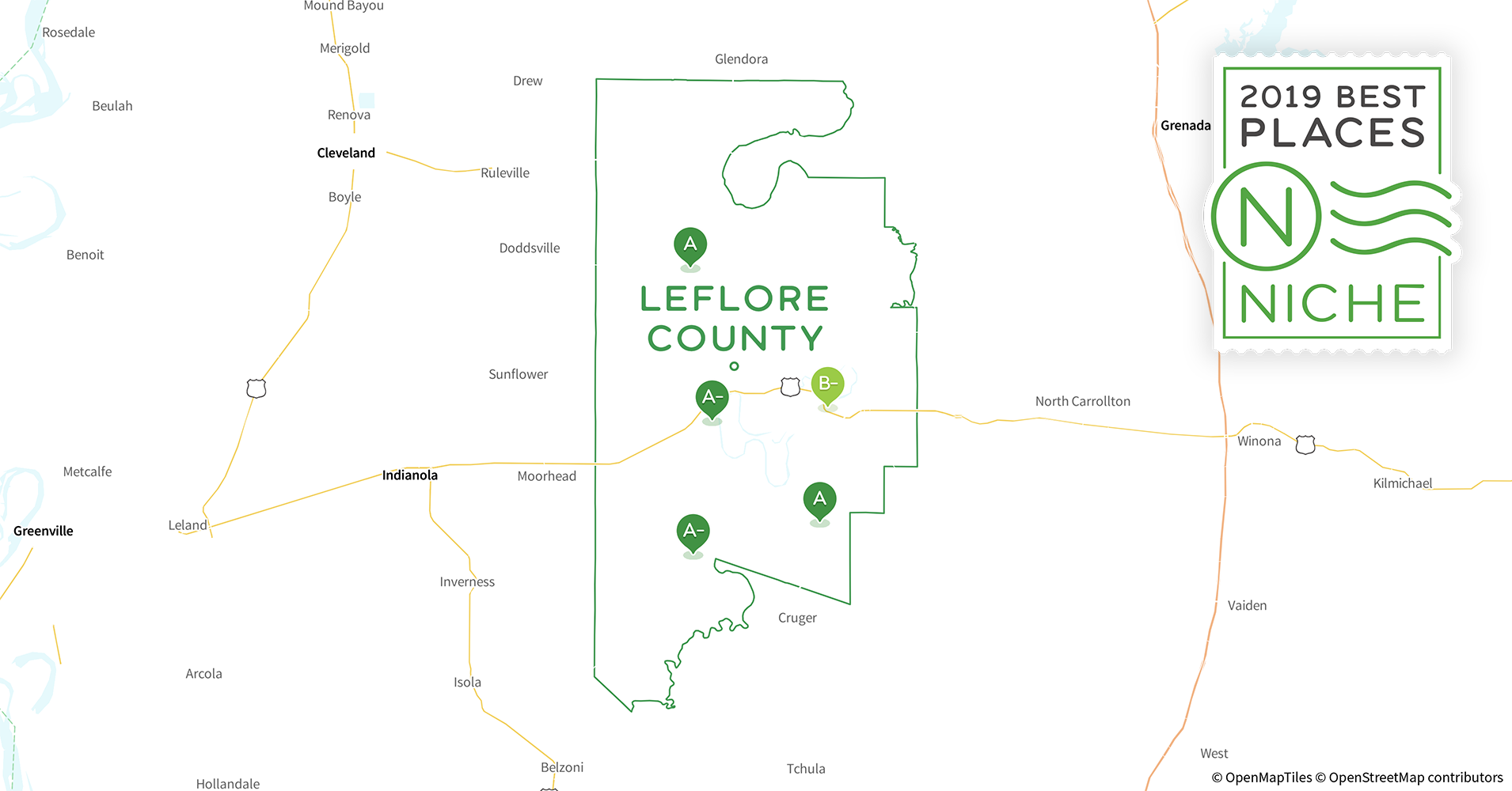 2019 Best Places to Live in Leflore County, MS - Niche