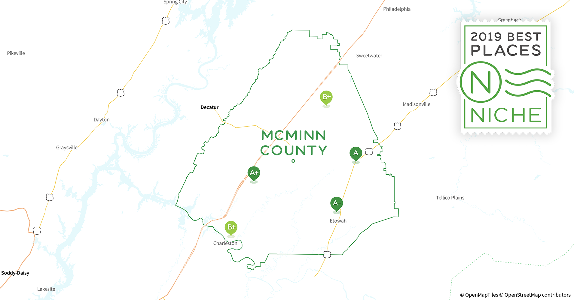 2019 Best Places to Live in McMinn County, TN - Niche
