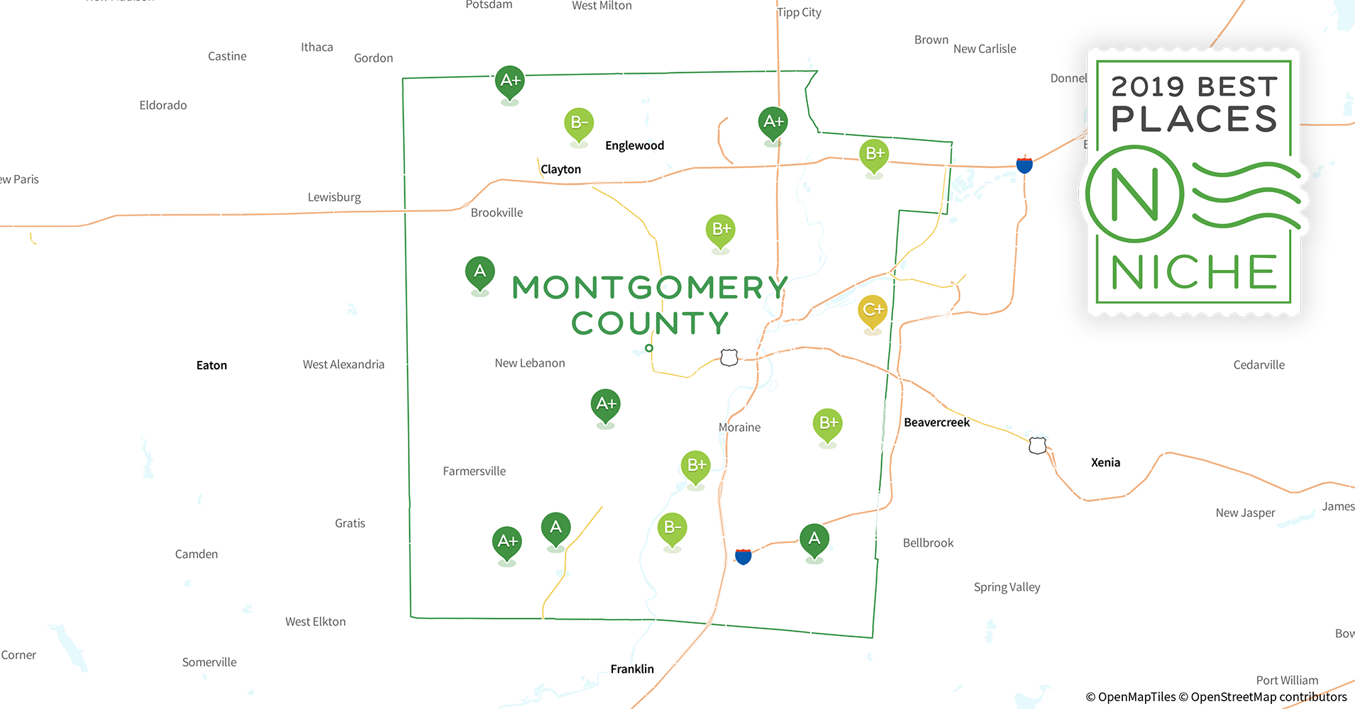 Most Diverse ZIP Codes In Montgomery County OH Niche Most Diverse ZIP Codes In Montgomery County OH Niche