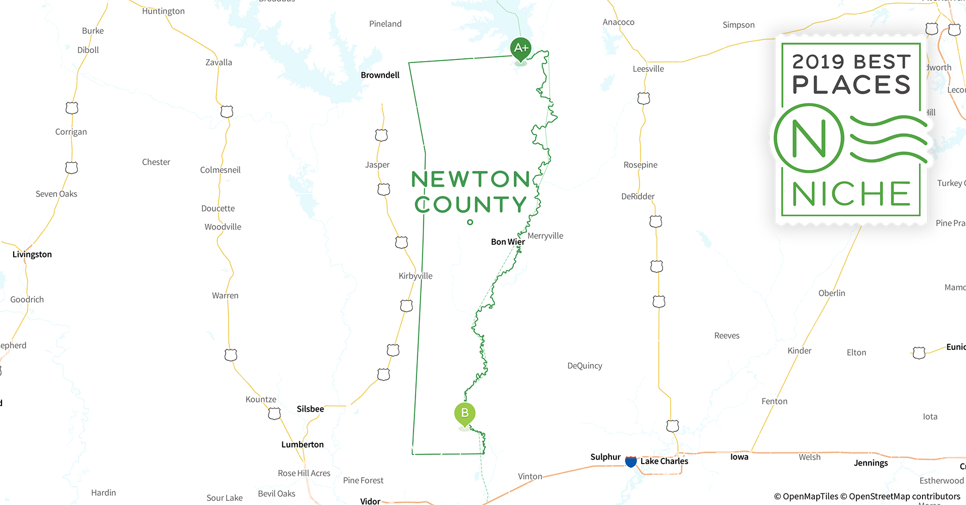 2019 Best Places to Live in Newton County, TX - Niche