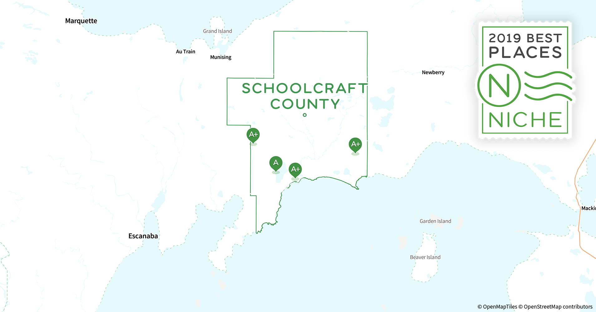 2019 Best Places to Live in Schoolcraft County, MI - Niche