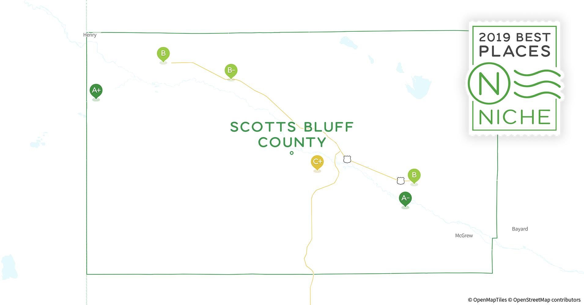 2019 Best Places to Live in Scotts Bluff County, NE - Niche