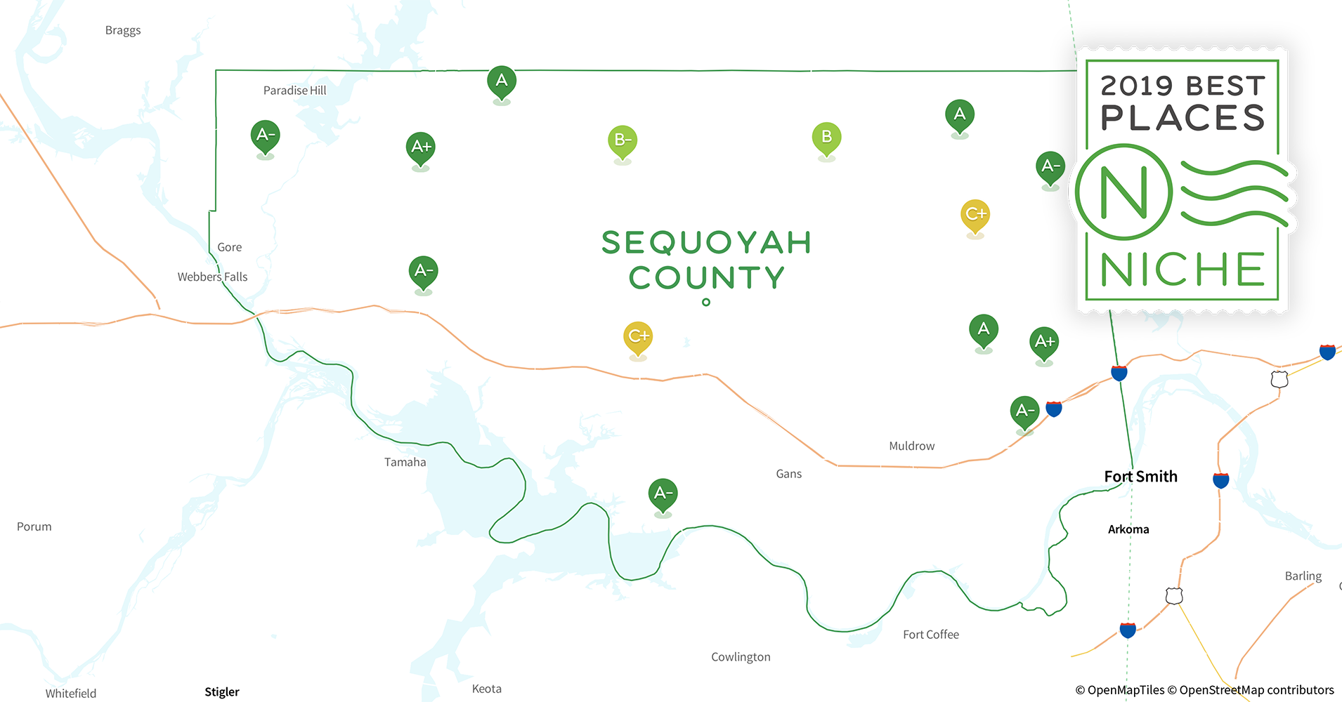 2019 Best Places to Live in Sequoyah County, OK - Niche
