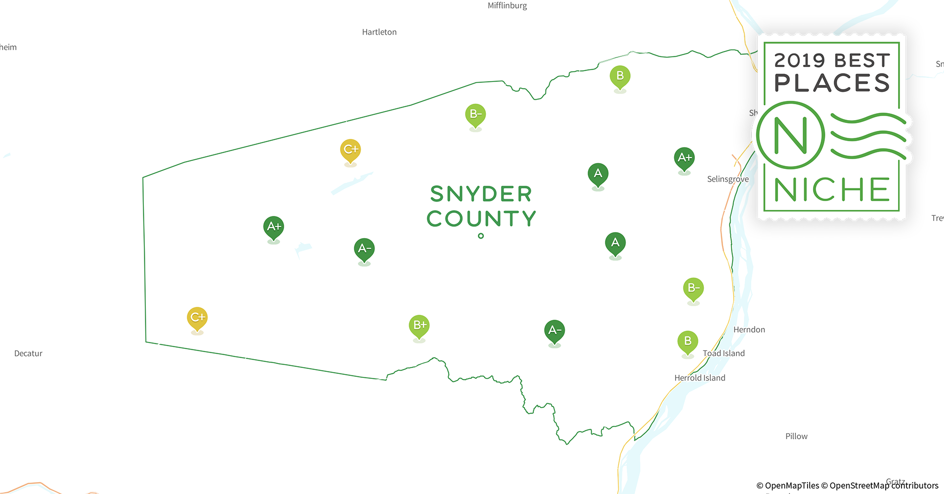 2019 Best Places to Live in Snyder County, PA - Niche