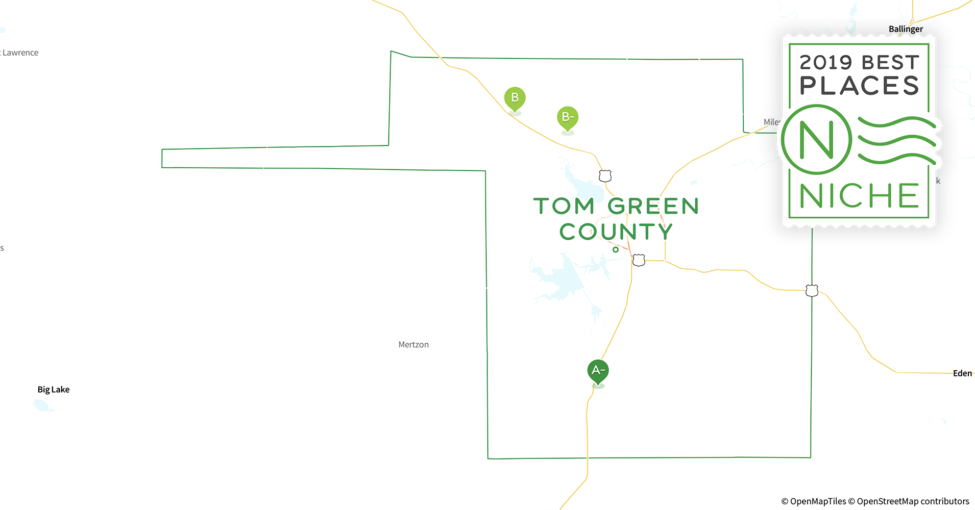 2019 Best Places to Live in Tom Green County, TX - Niche
