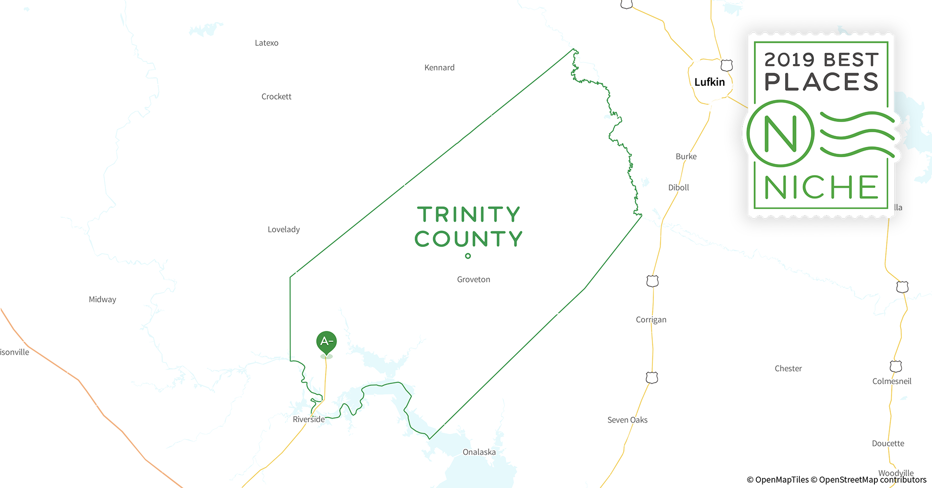 2019 Best Places to Live in Trinity County, TX - Niche