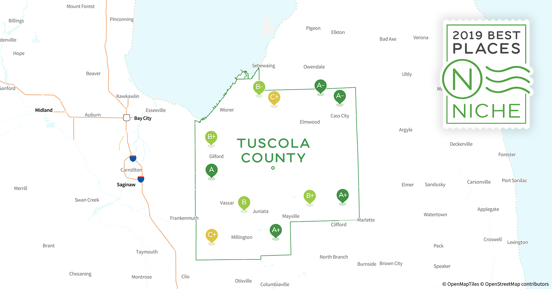 Compare Cost of Living in Tuscola County, MI - Niche