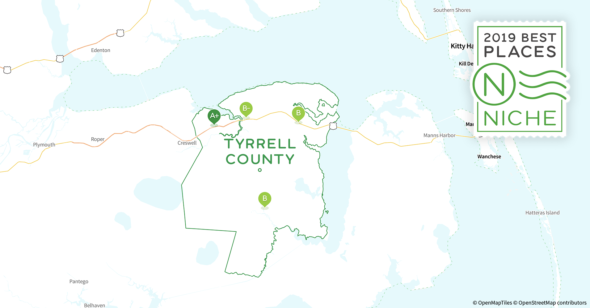 2019 Best Places to Live in Tyrrell County, NC - Niche