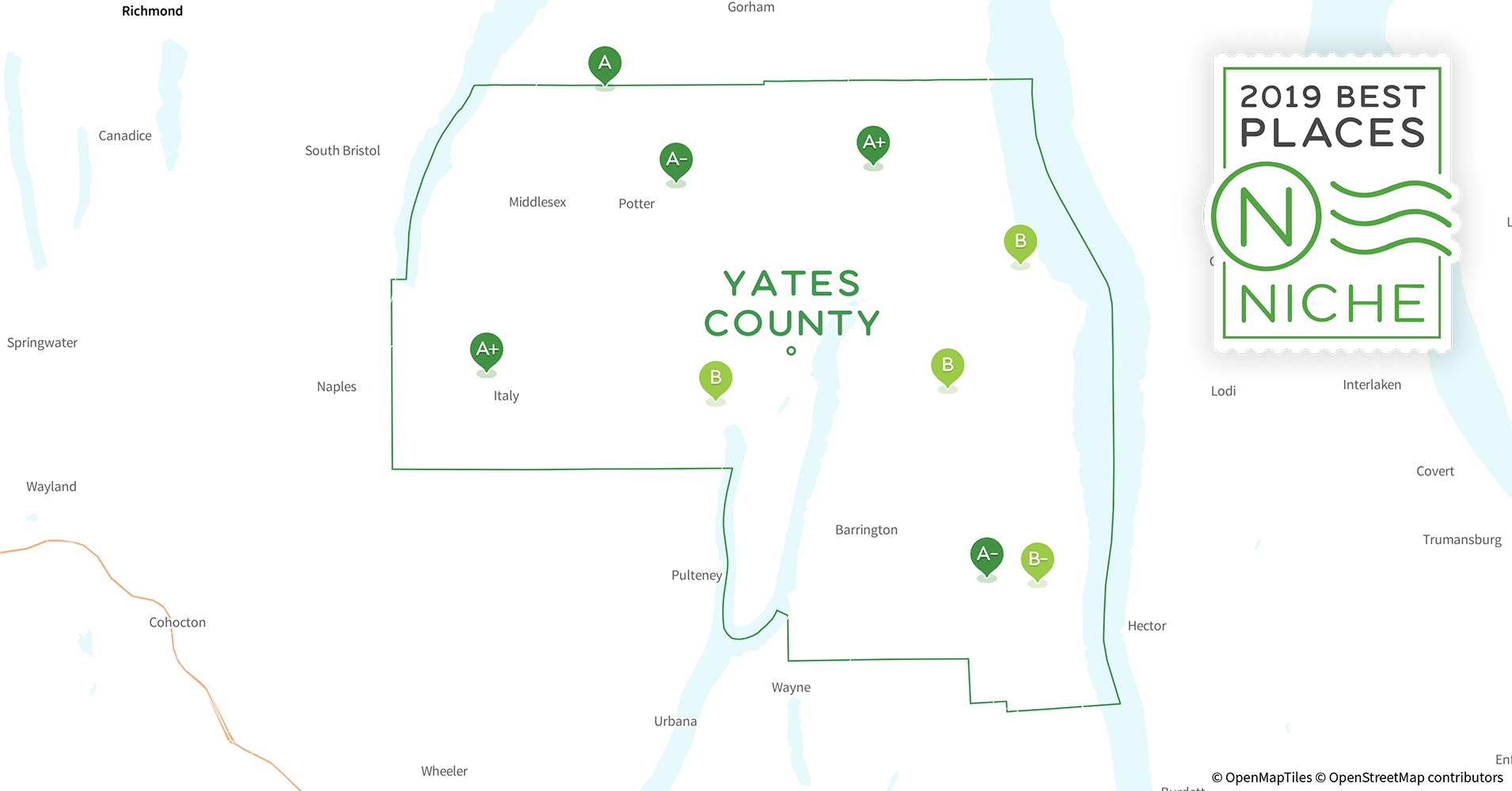 2019 Best Places to Live in Yates County, NY - Niche