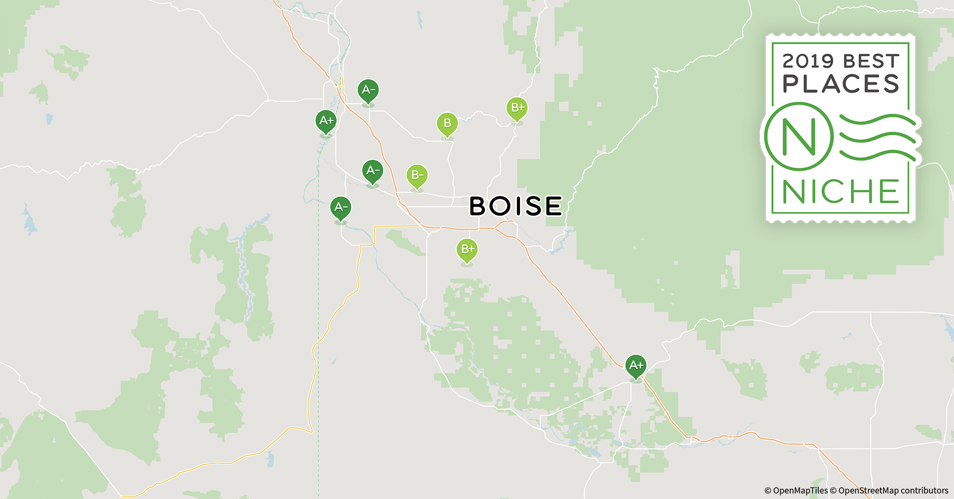 2019 Best Neighborhoods to Live in Boise Area - Niche