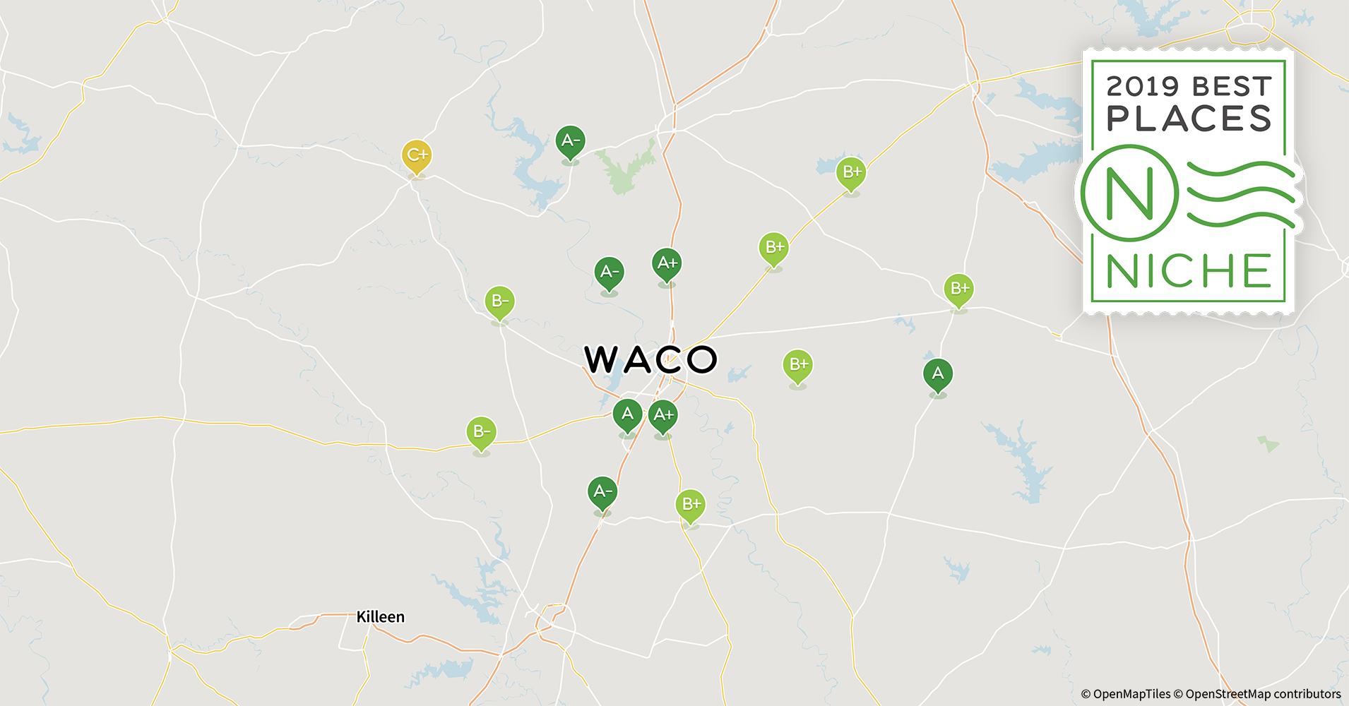 2019 Safe Places to Live in Waco Area - Niche