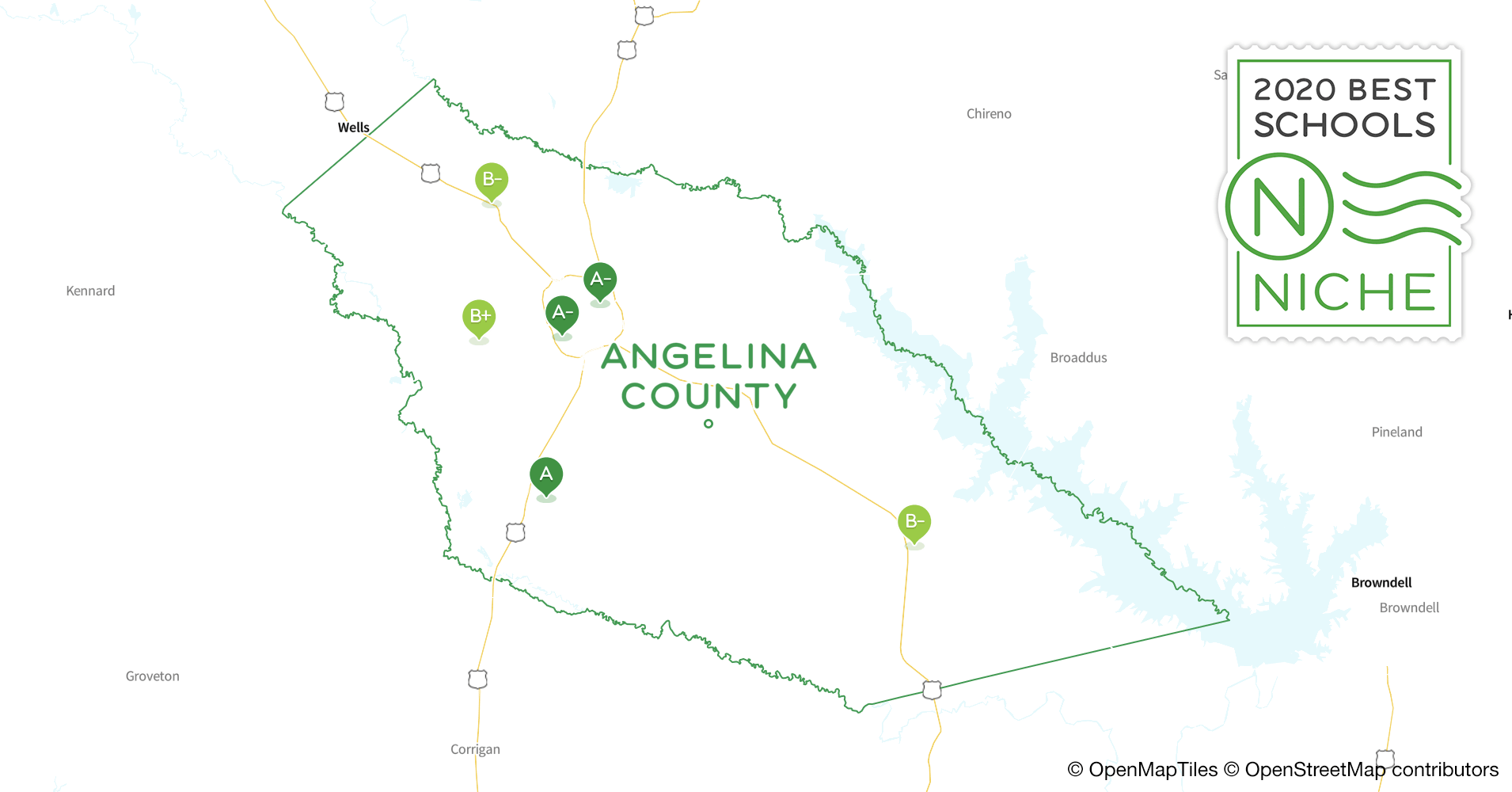 School Districts in Angelina County, TX - Niche