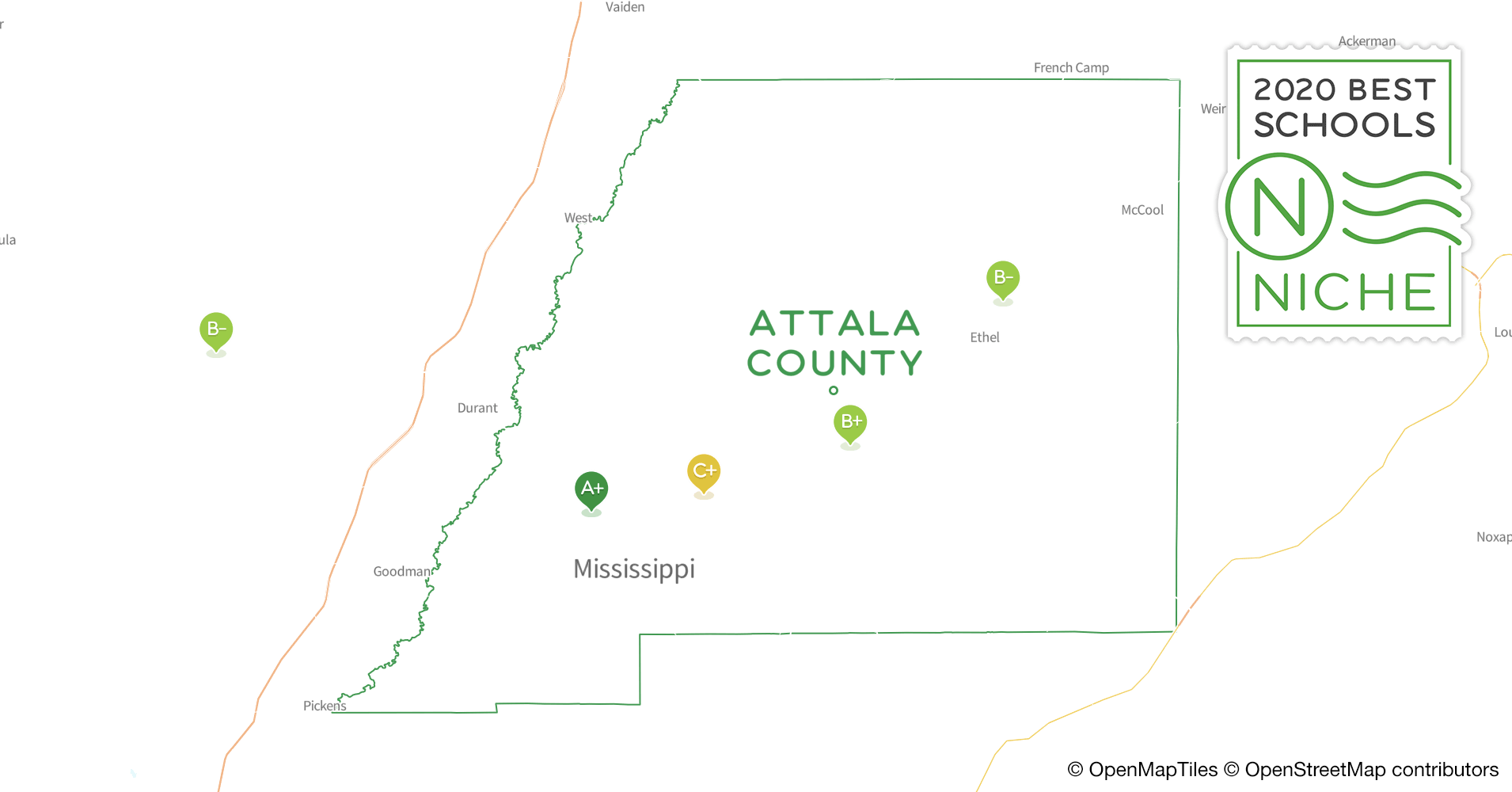 2020 Top School Districts with AP Courses in Attala County, MS - Niche