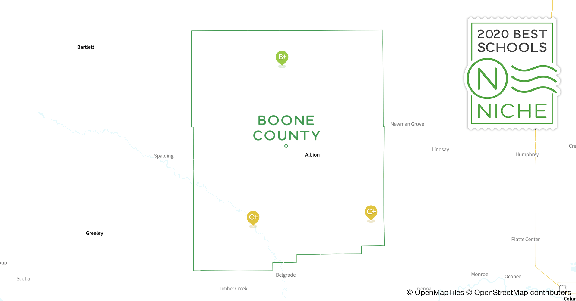 School Districts in Boone County, NE - Niche