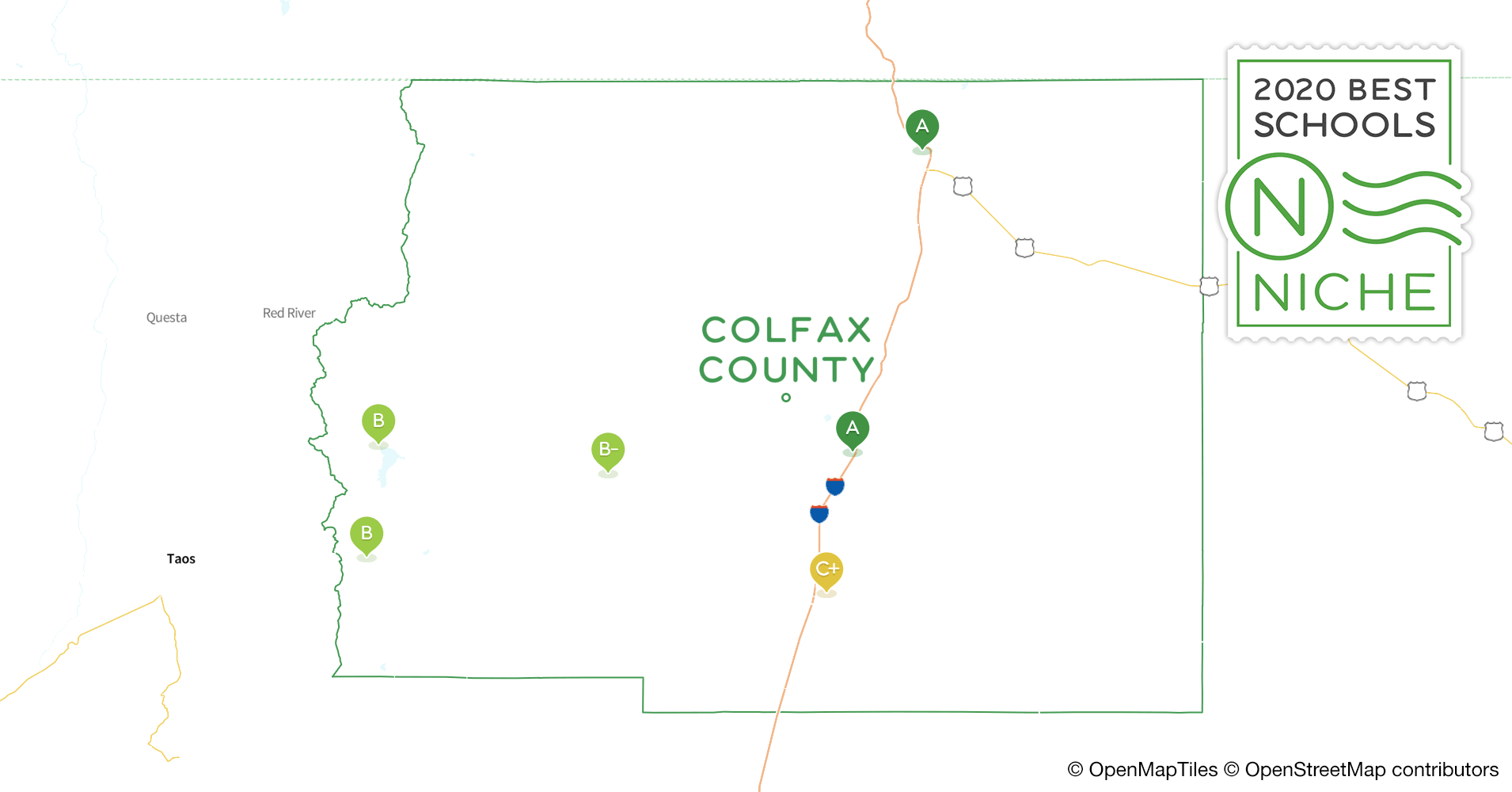School Districts in Colfax County, NM - Niche