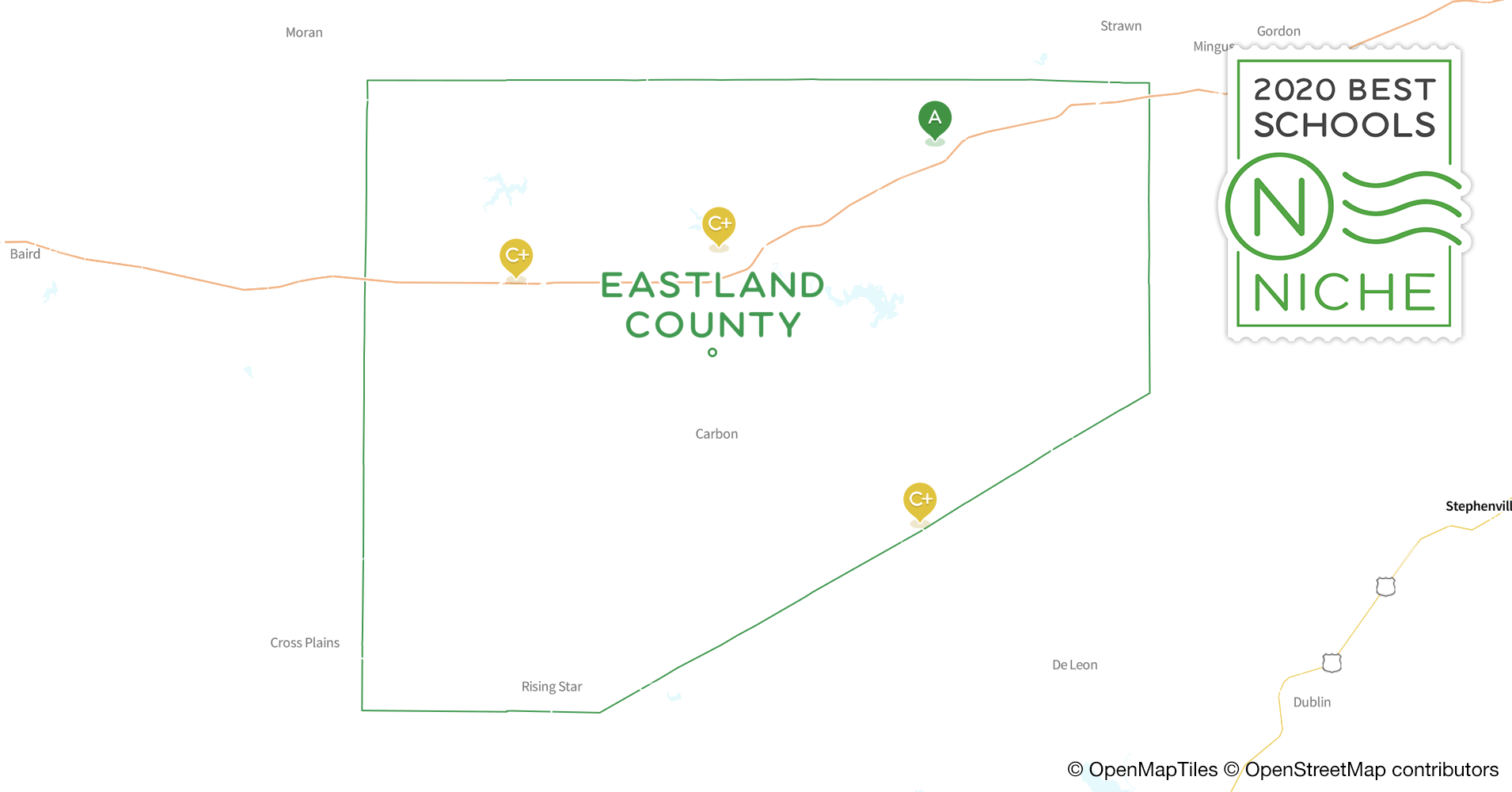 School Districts in Eastland County, TX - Niche