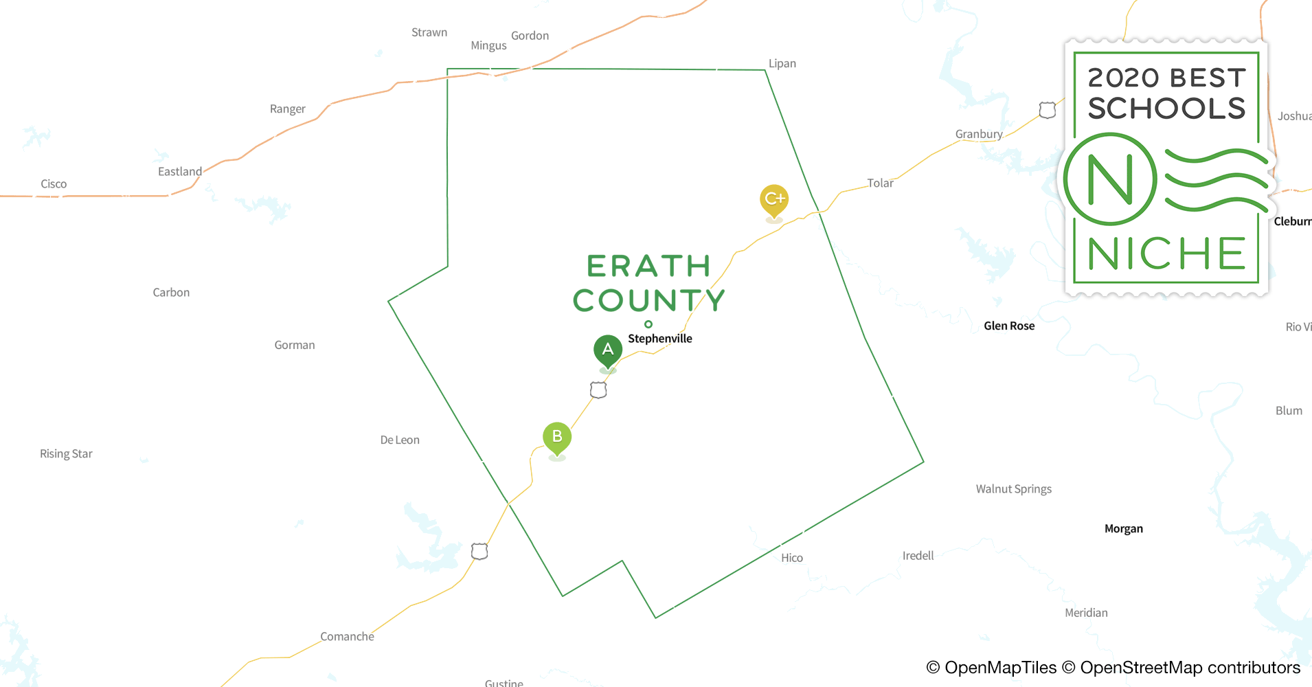 School Districts in Erath County, TX - Niche
