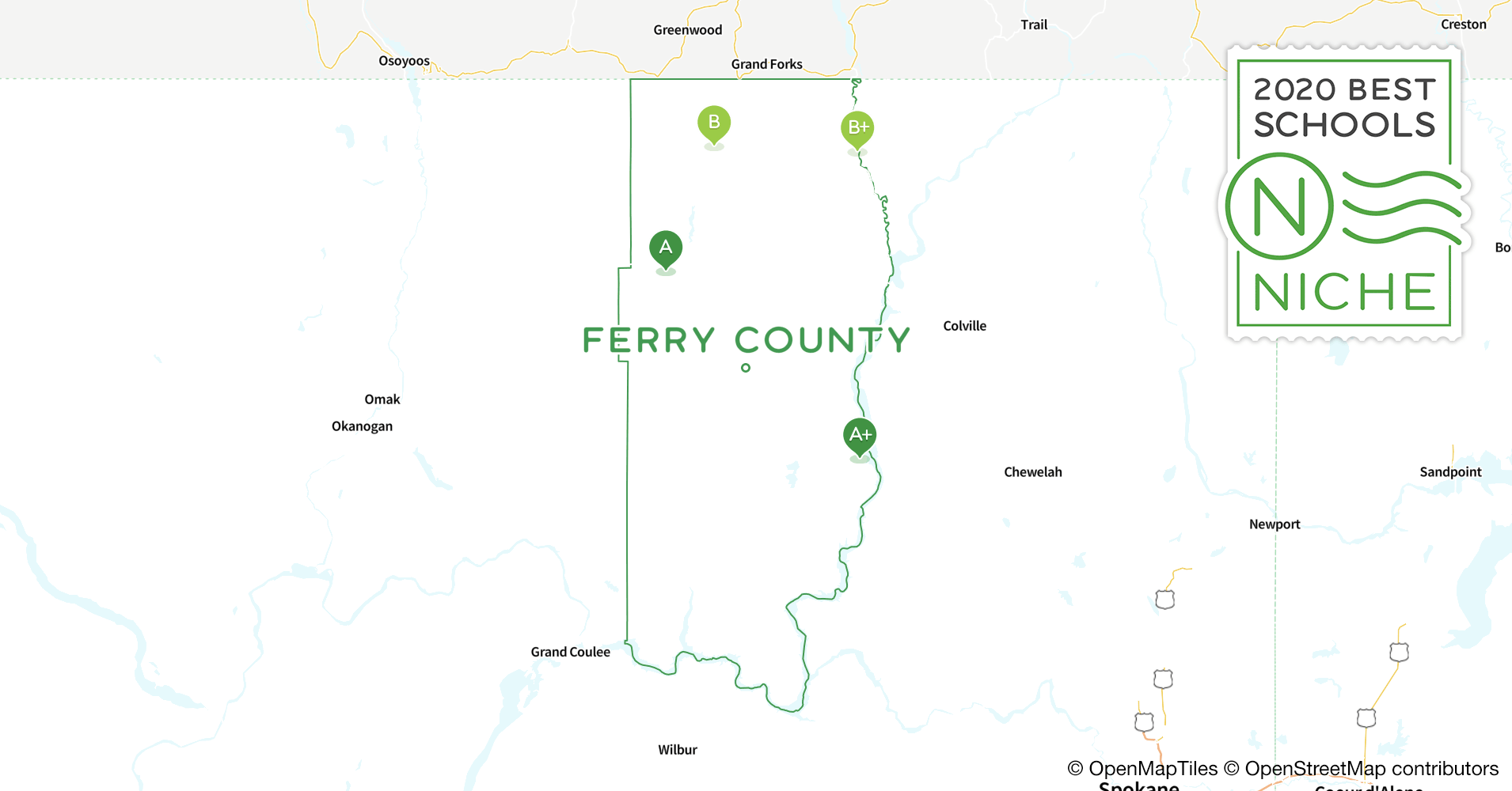 School Districts in Ferry County, WA - Niche