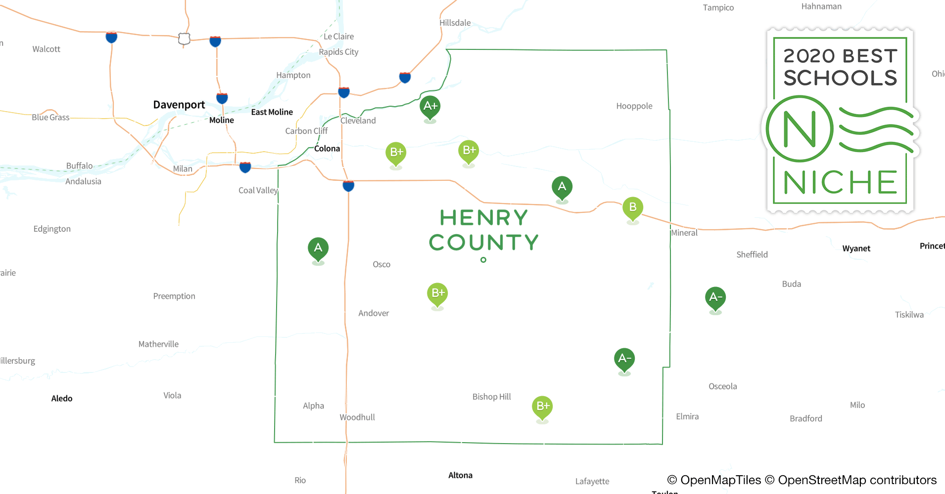School Districts in Henry County, IL - Niche