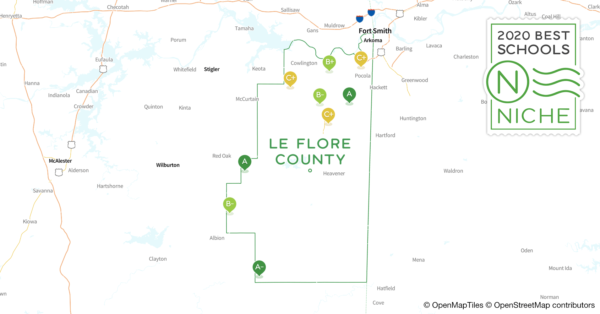 School Districts in Le Flore County, OK - Niche