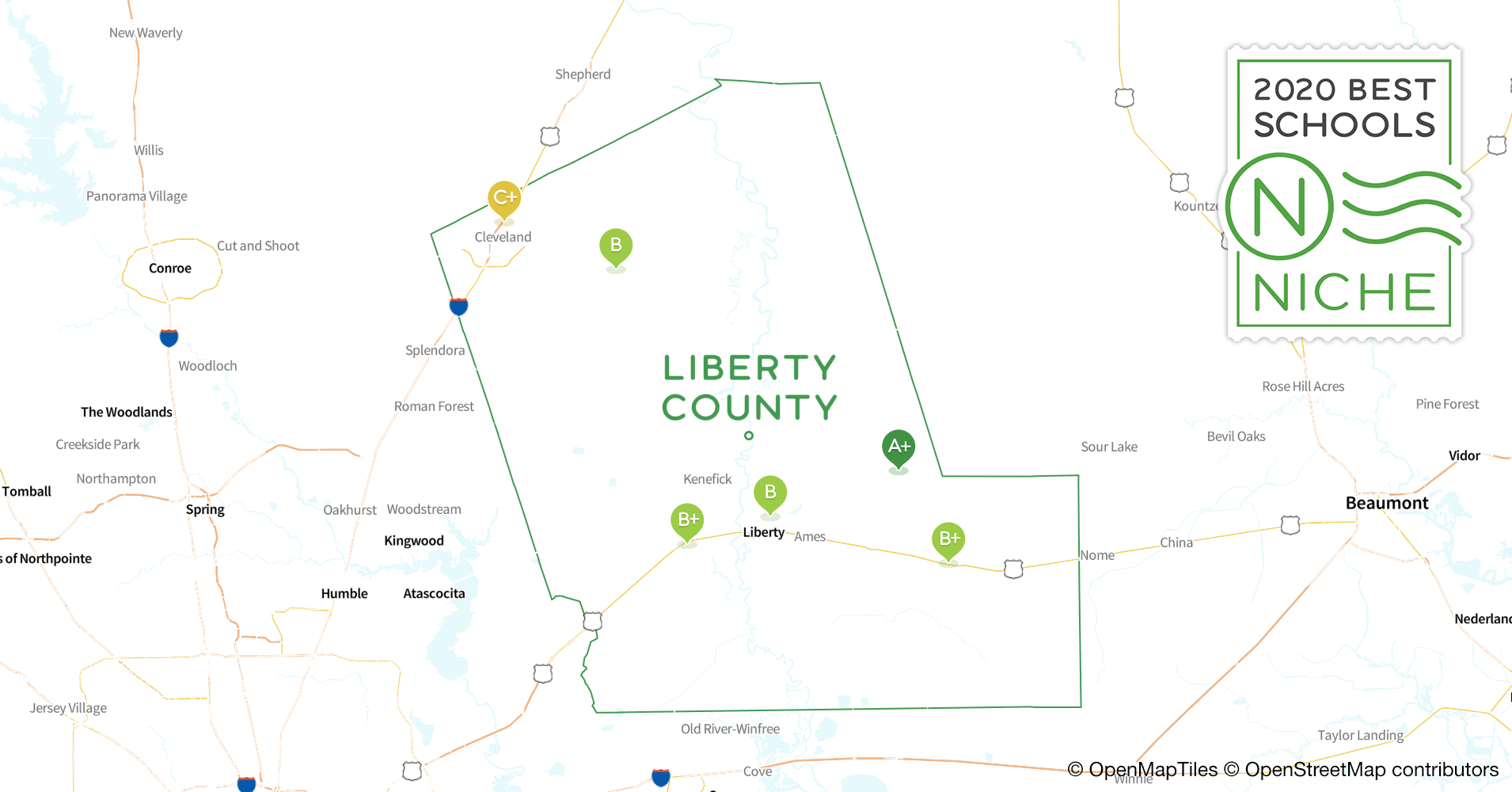 School Districts in Liberty County, TX - Niche