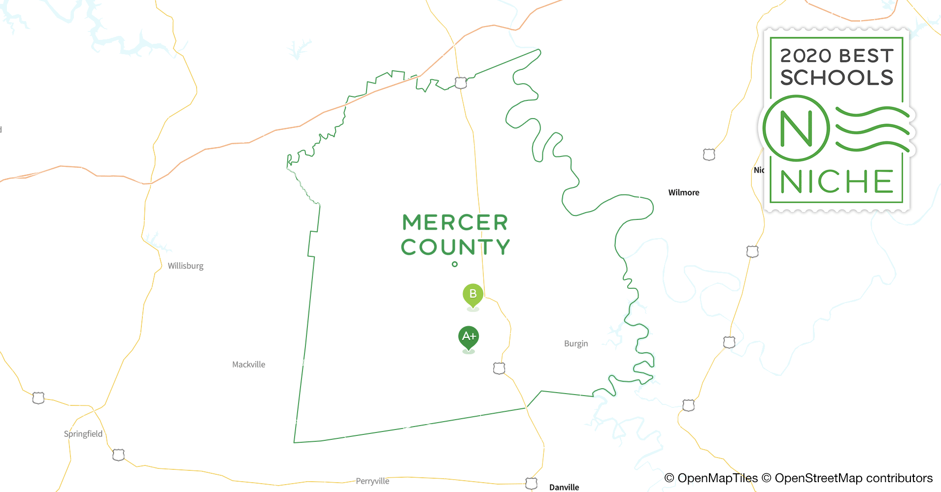 K-12 Schools in Mercer County, KY - Niche