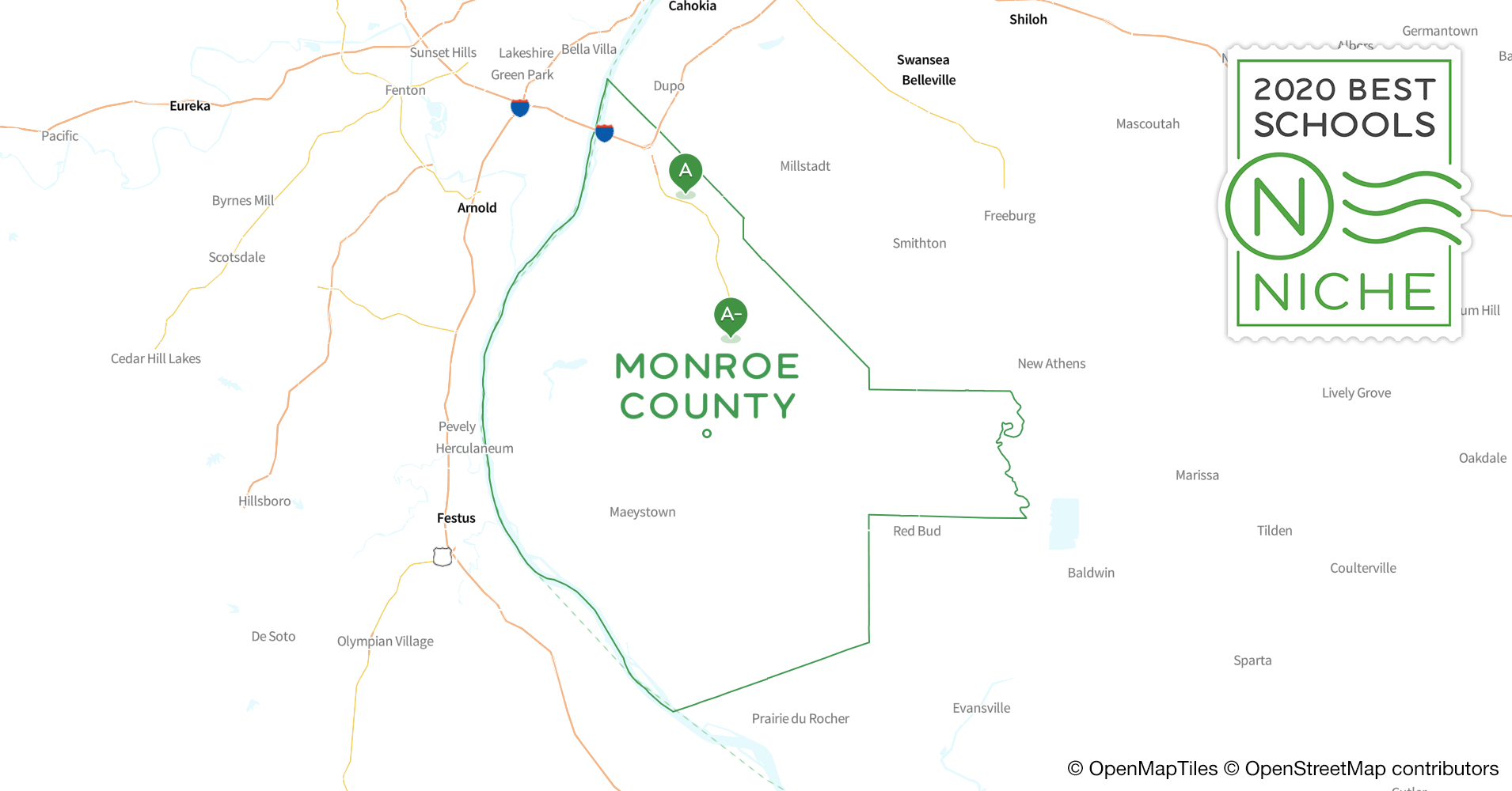 K-12 Schools in Monroe County, IL - Niche