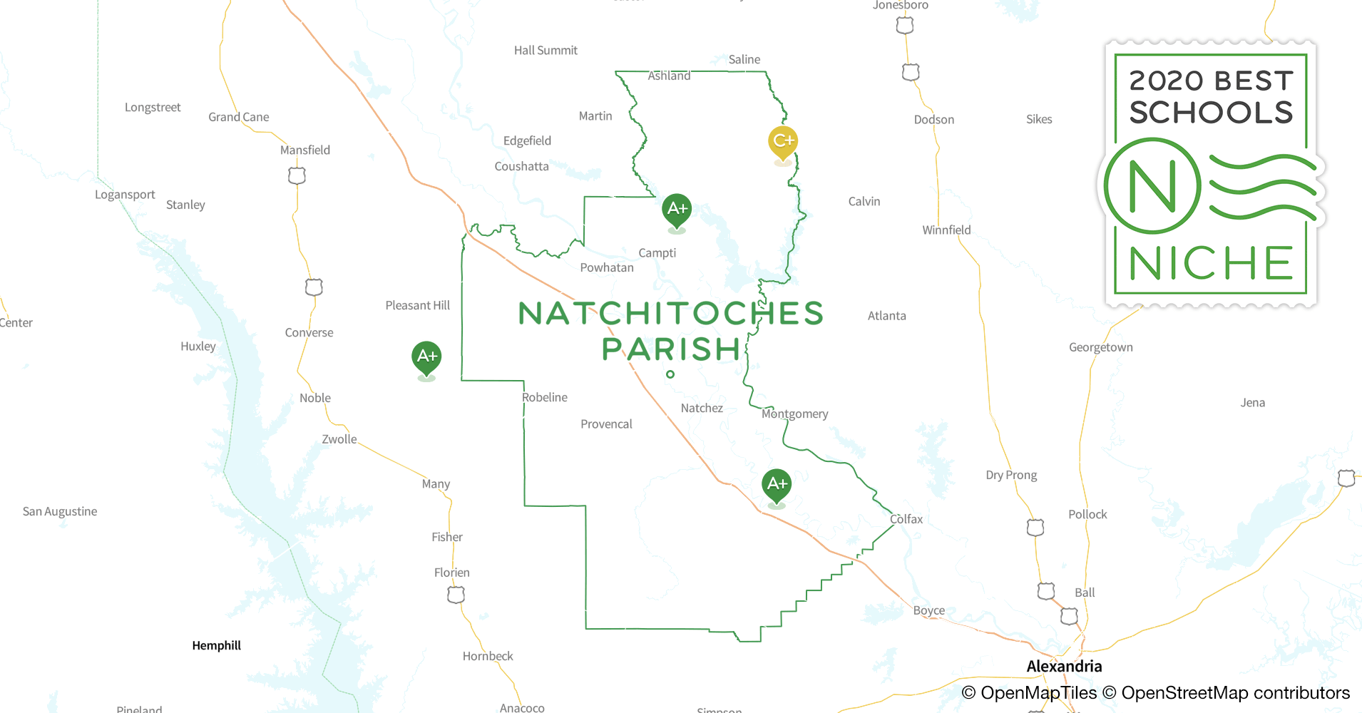 K-12 Schools in Natchitoches Parish, LA - Niche
