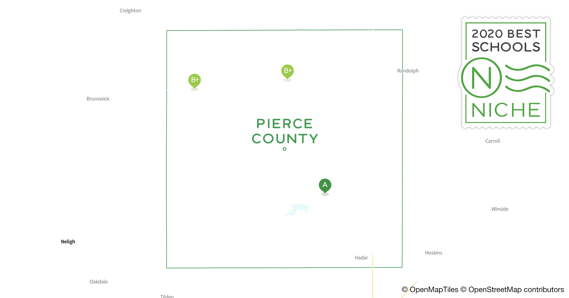 School Districts in Pierce County, NE - Niche