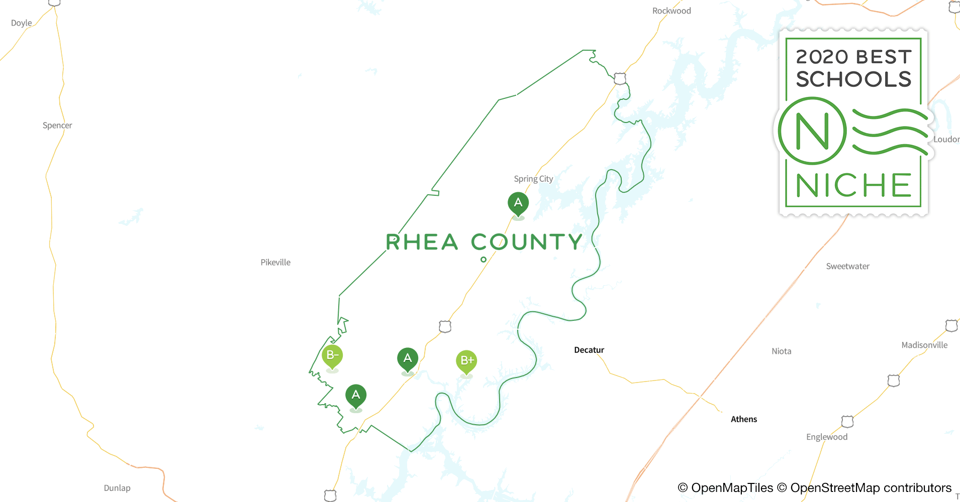 School Districts in Rhea County, TN - Niche