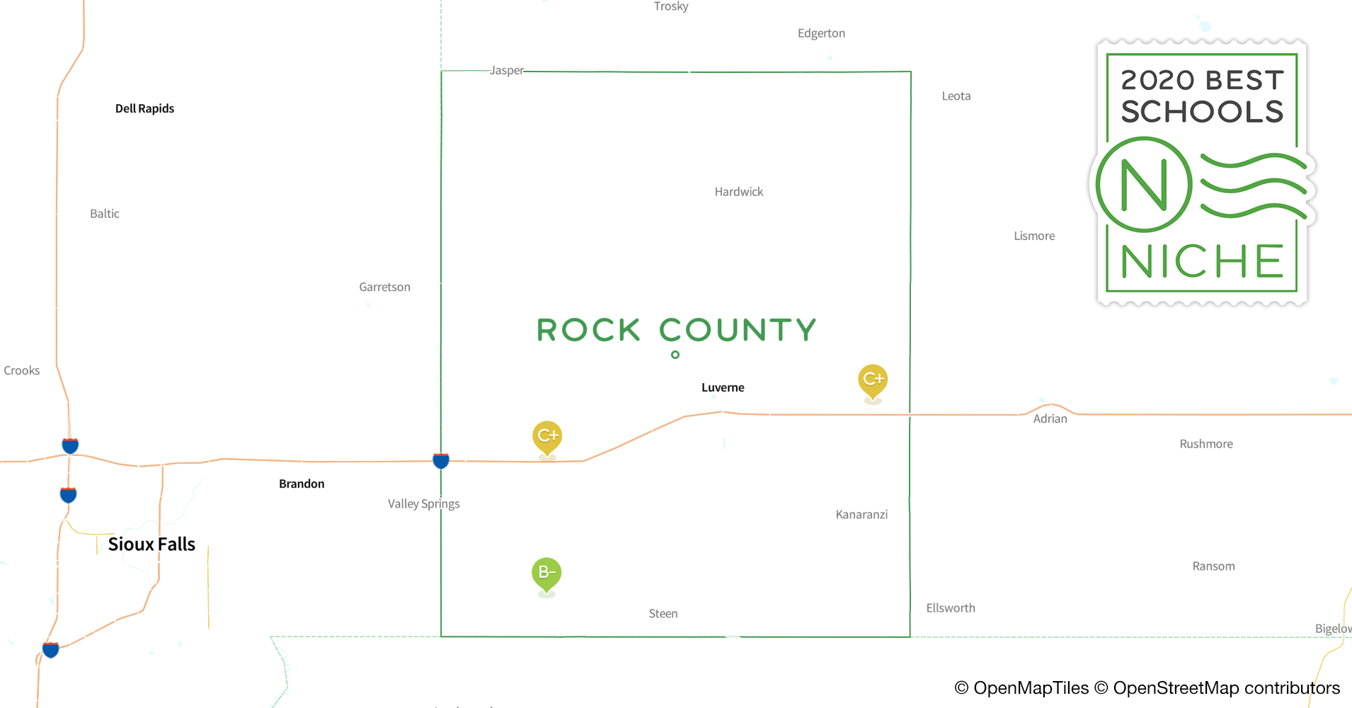 School Districts in Rock County, MN - Niche