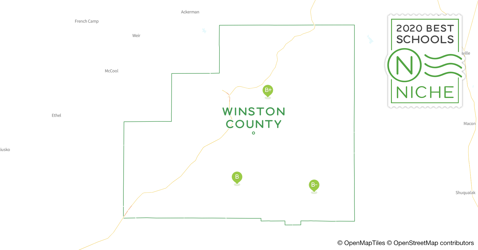 School Districts in Winston County, MS - Niche