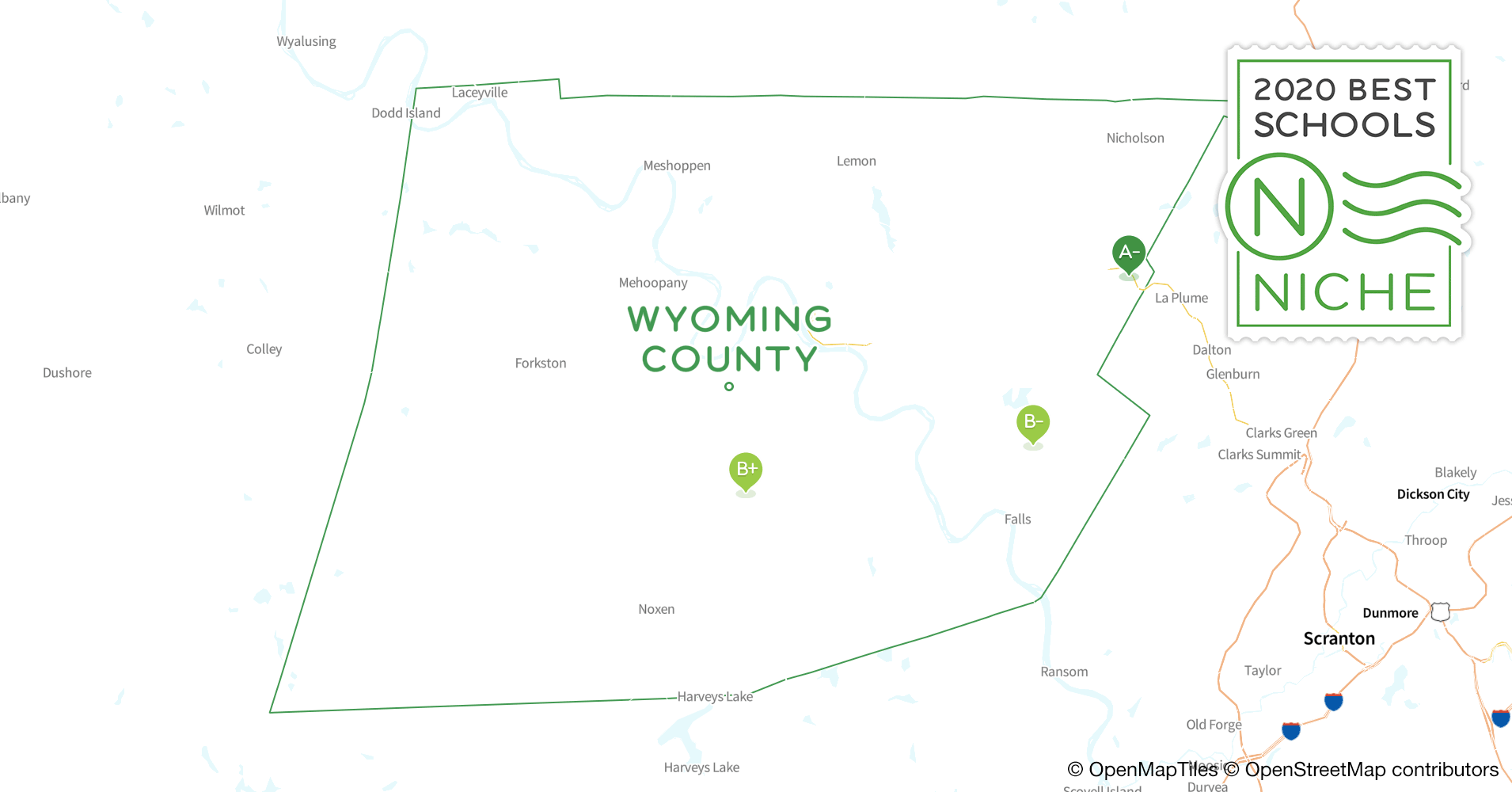 School Districts in Wyoming County, PA - Niche