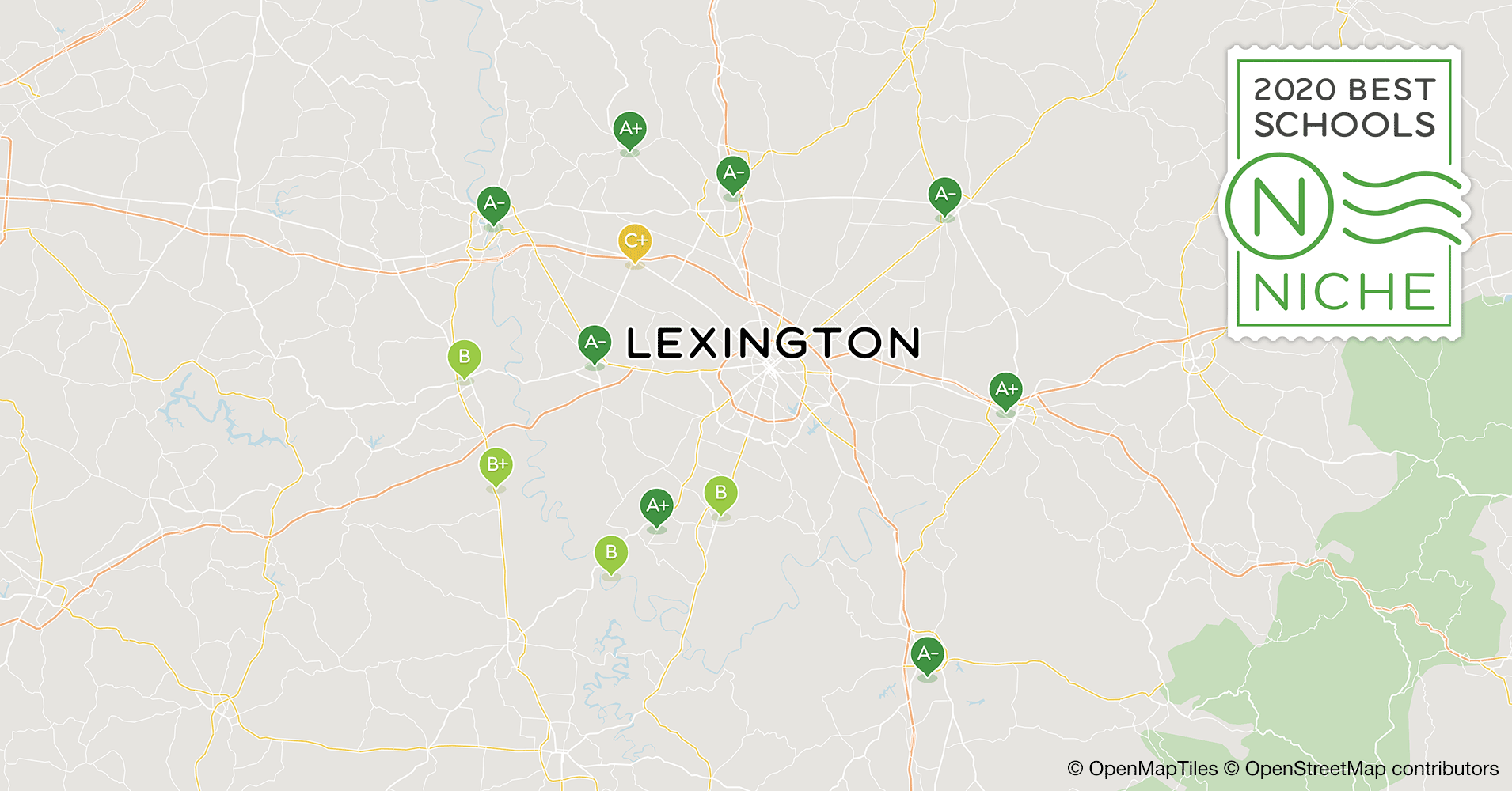Lexington School District Map